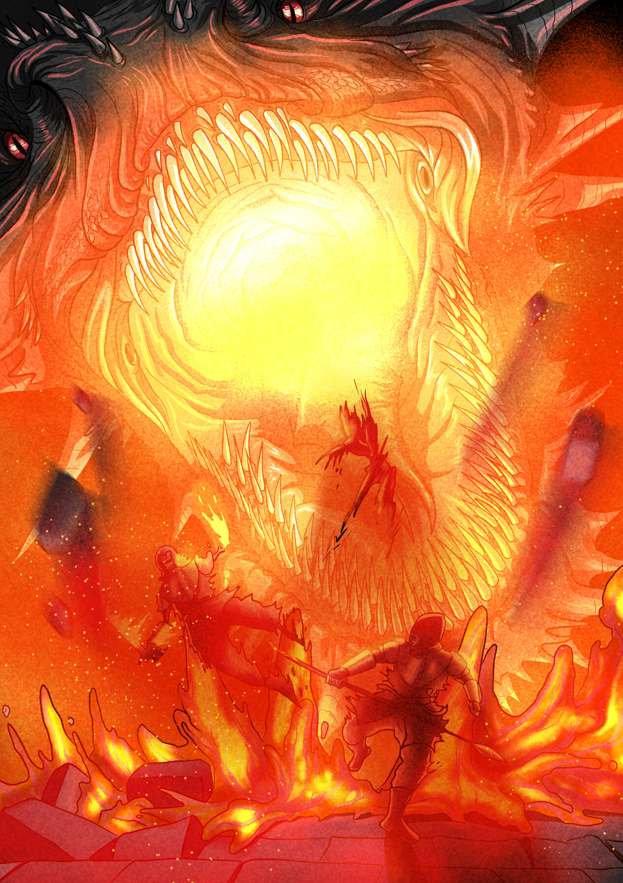 Jota Saraiva - The Destruction of Harrenhal