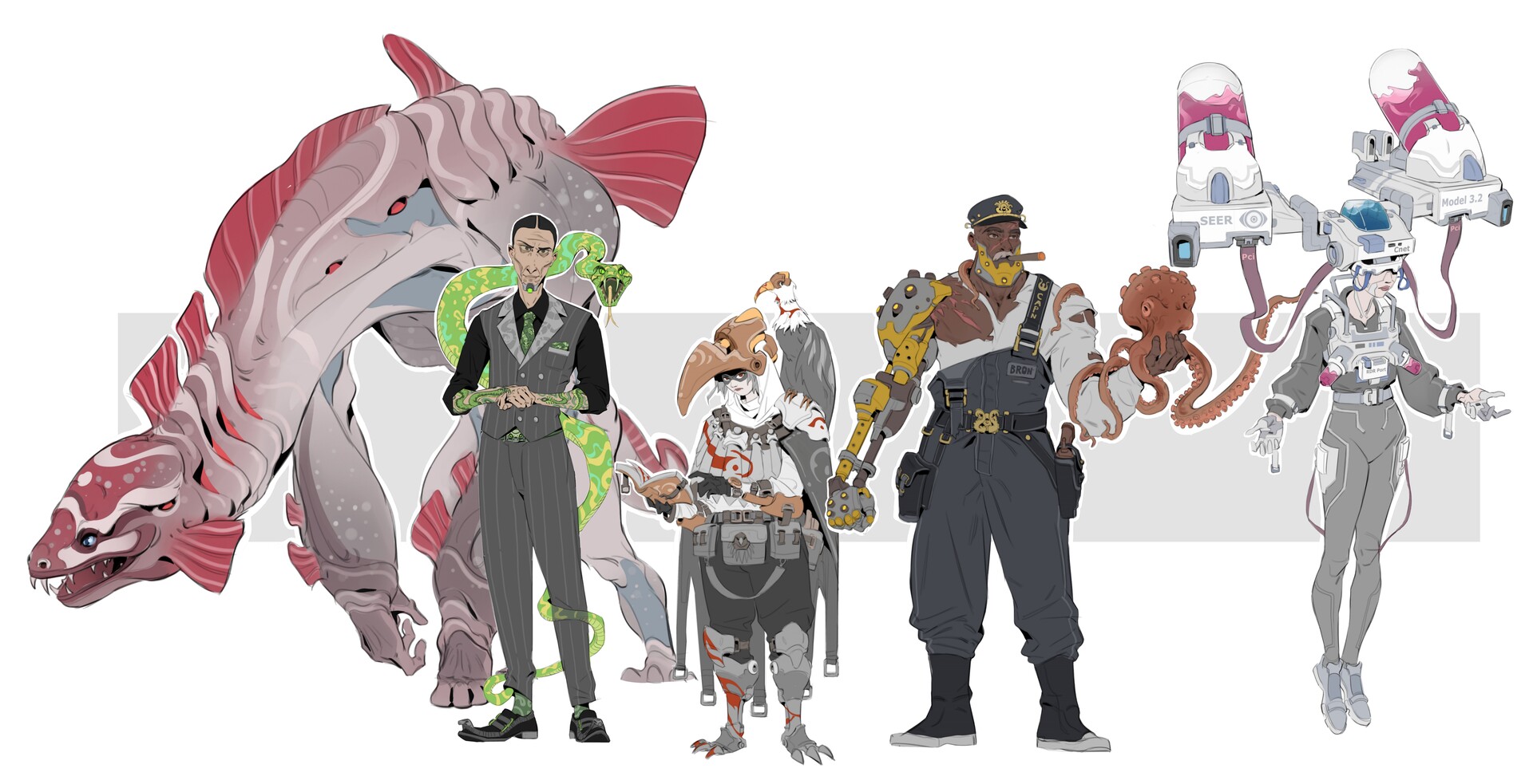 ArtStation - Characters - Resolution art challenge