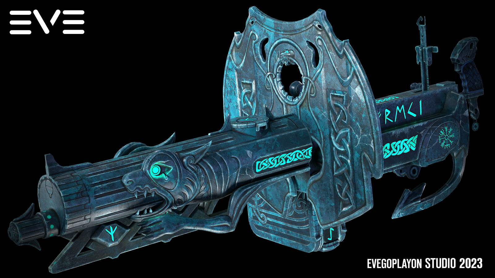 EVEGOPLAYON - Maxim Custom Minigun \ Maxim Jotun Camo