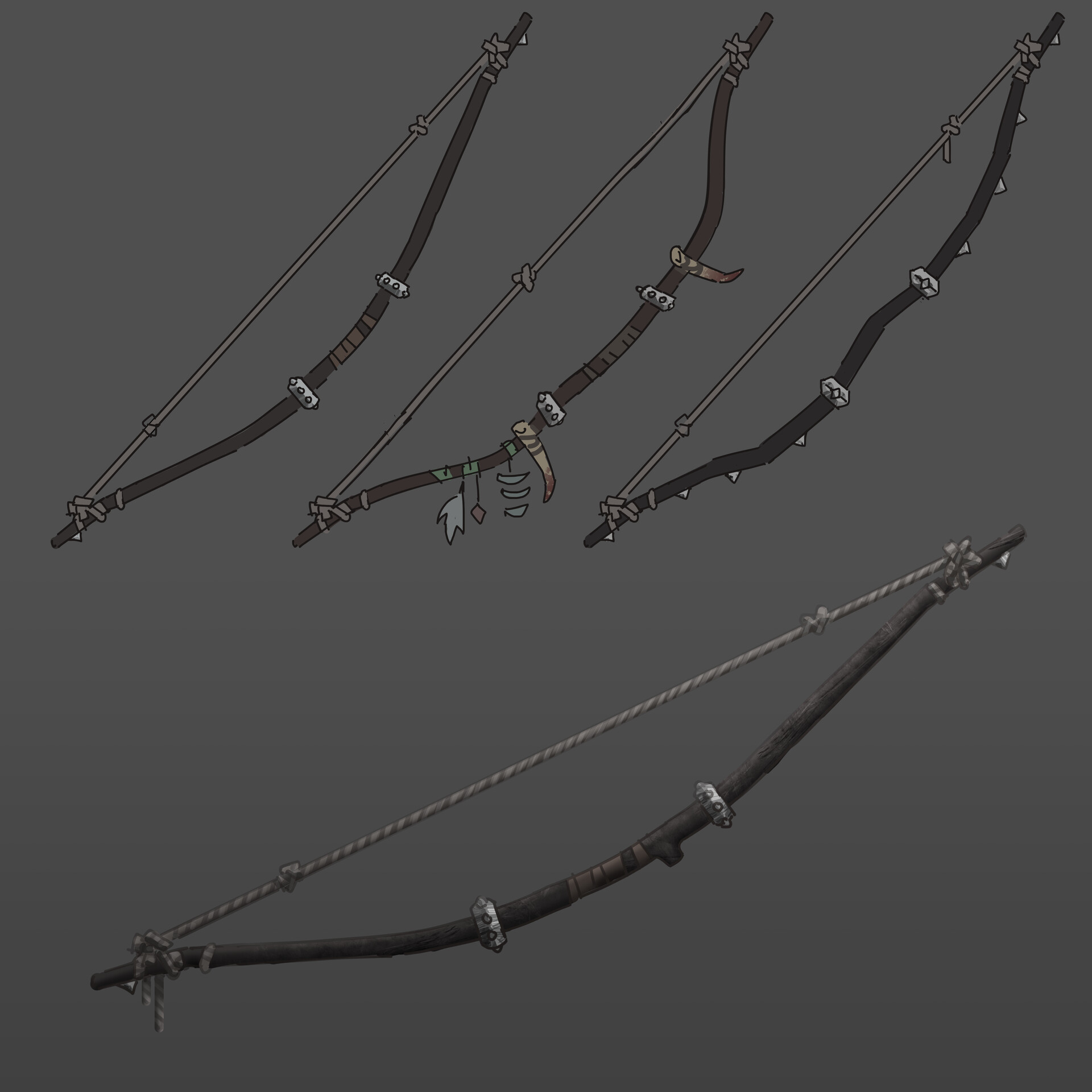 podmalevok - Chaser. Character concept art ( + VFX + skills icons ...