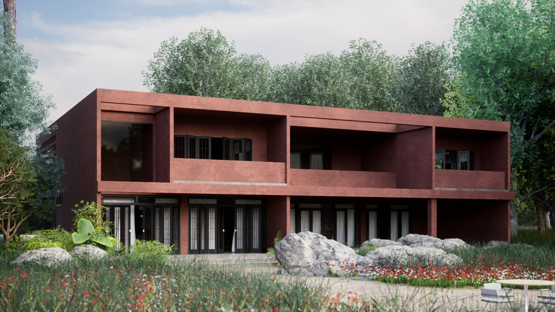 ArtStation - Residence | Exterior Render | TWINMOTION 2023 PATHTRACER ON