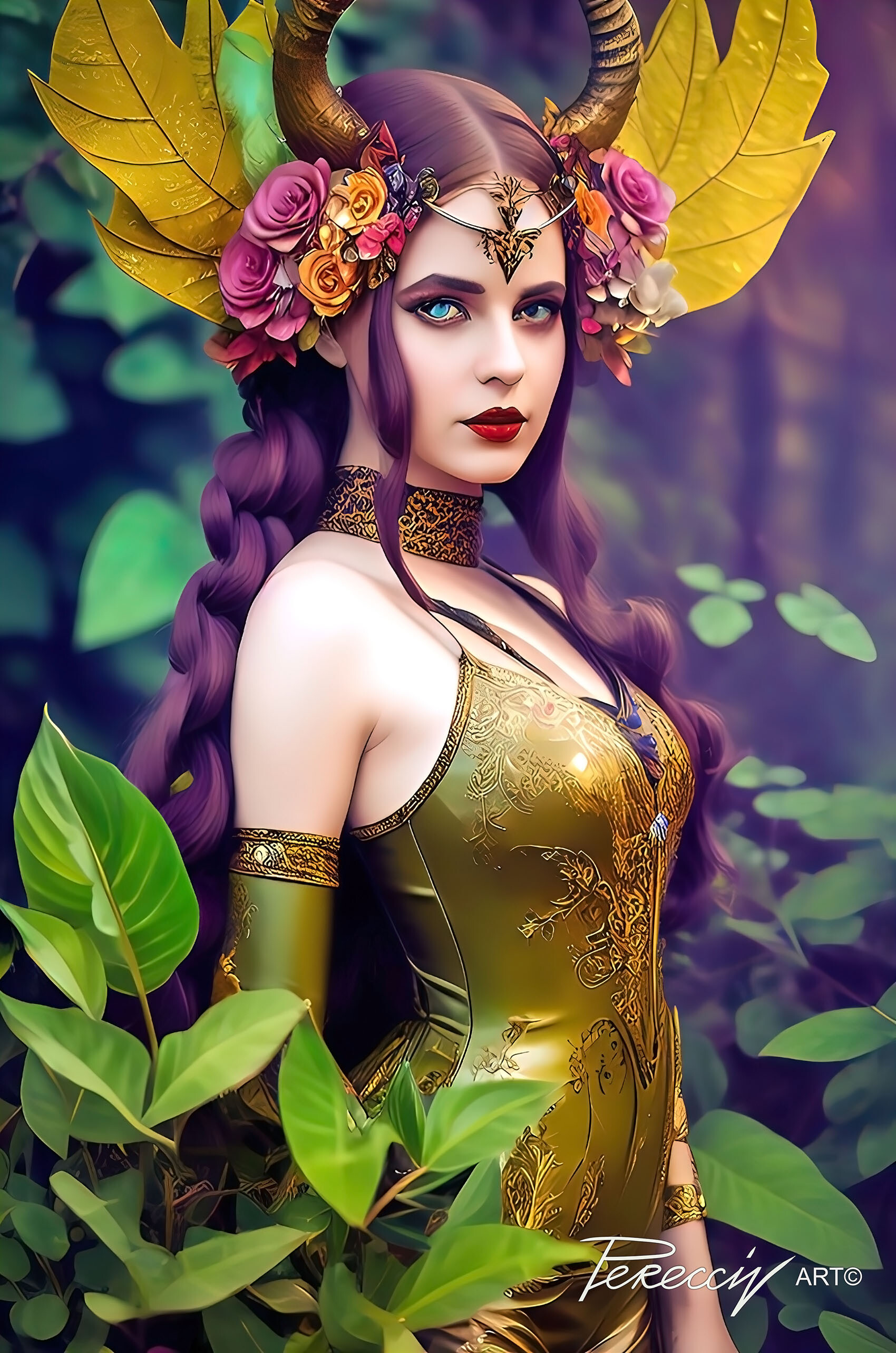 ArtStation - Fairy of the wild forest.