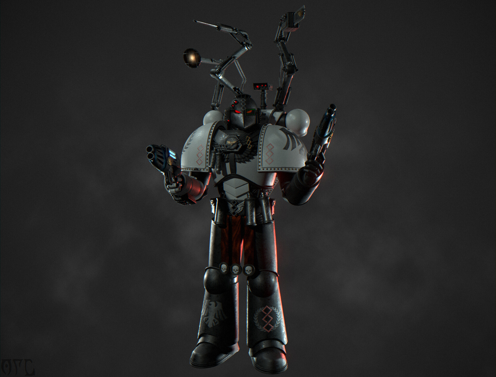 GIRCON - Croyden Mathuen - Apothecary of the Raven Guard WH40k