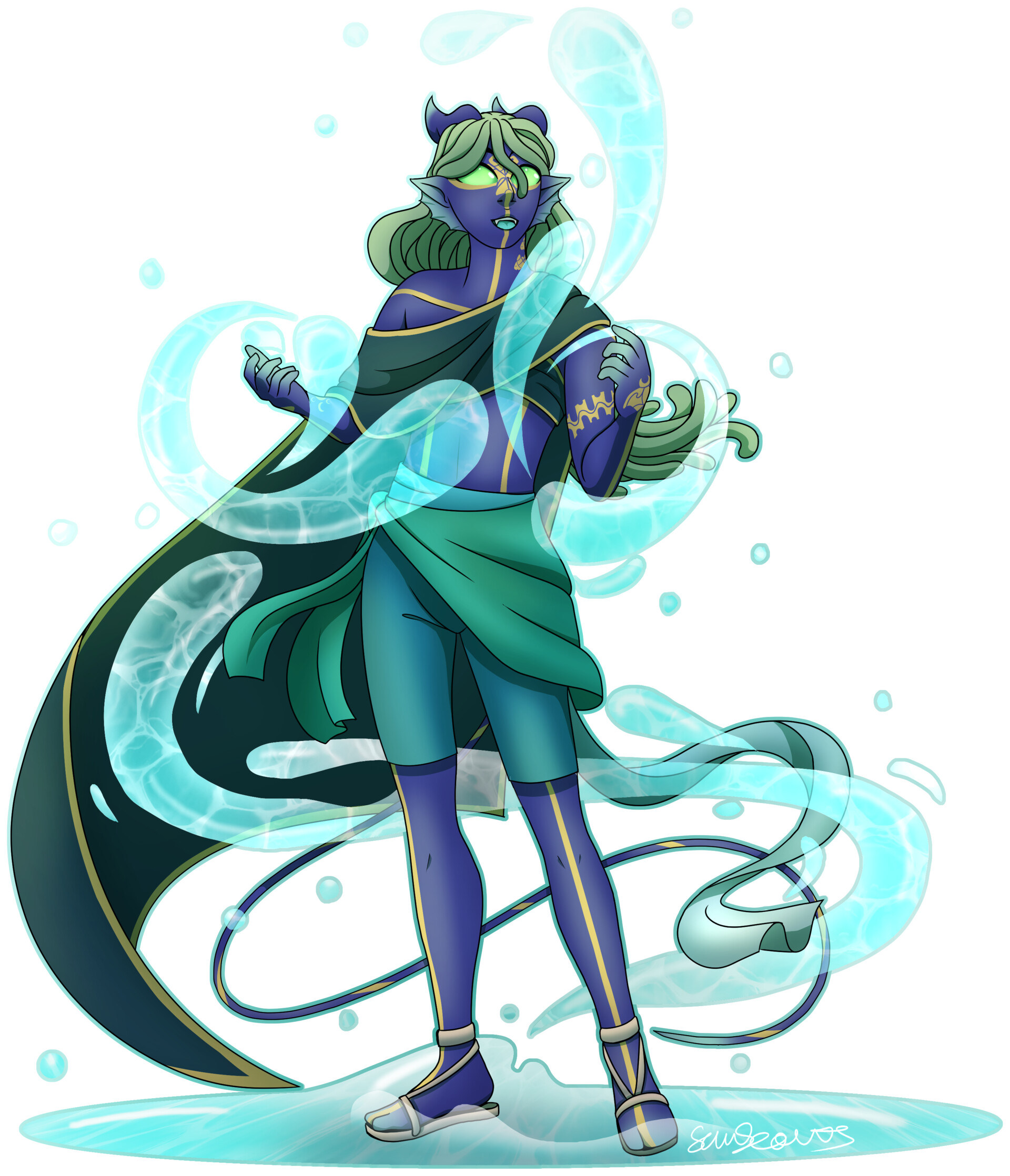 ArtStation - Druid of the Sea