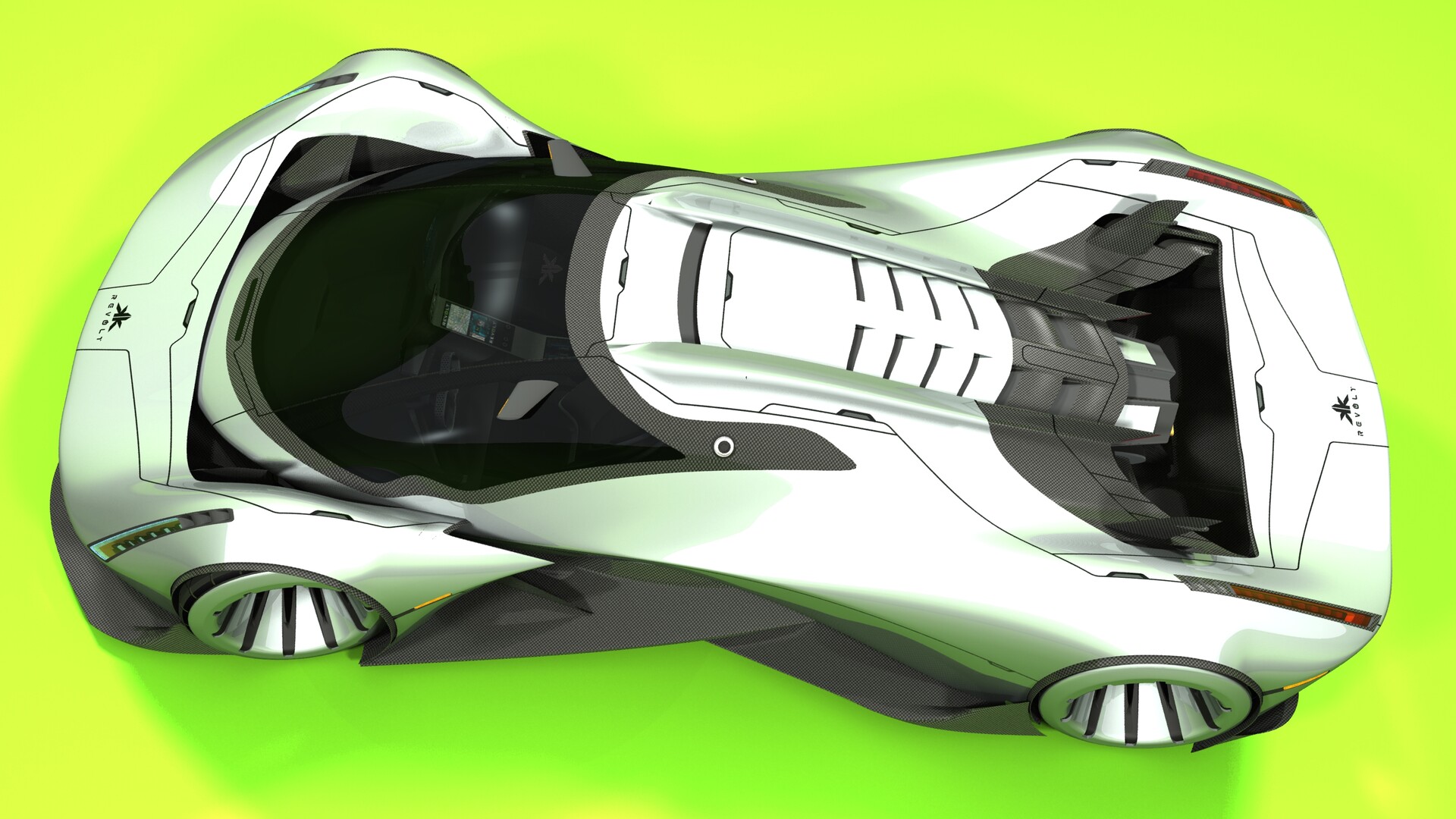 Kip Kubisz - Concept Hypercar: turbine powered, electric driven ...