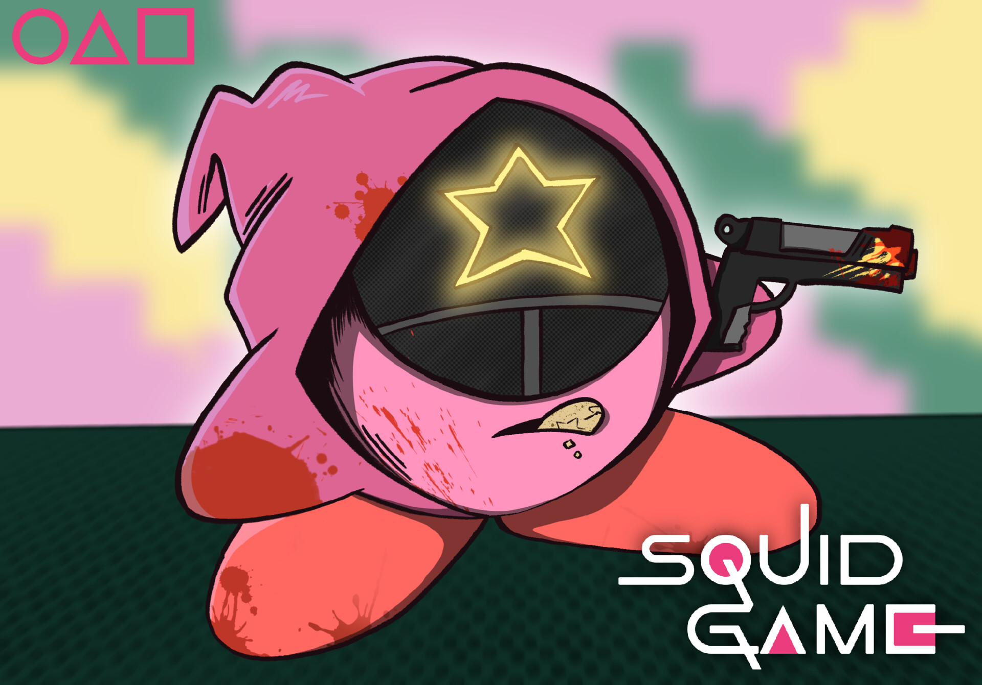 ArtStation - Squid Game Kirby