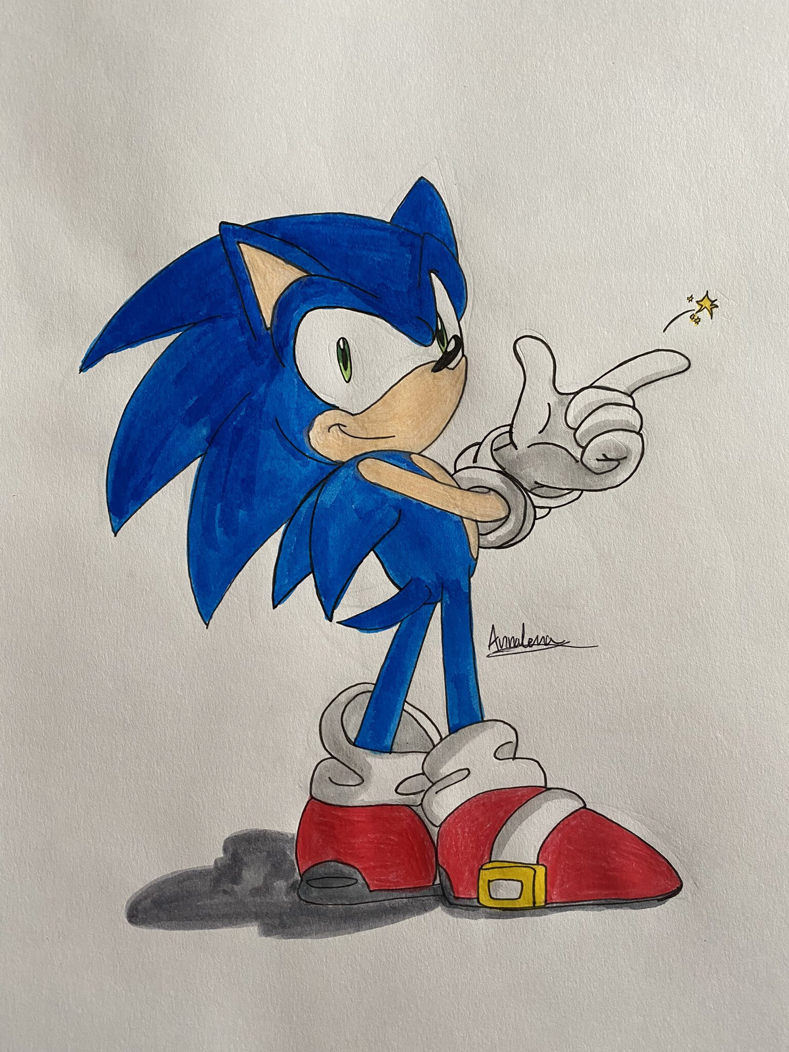 Draw Sonic Generations