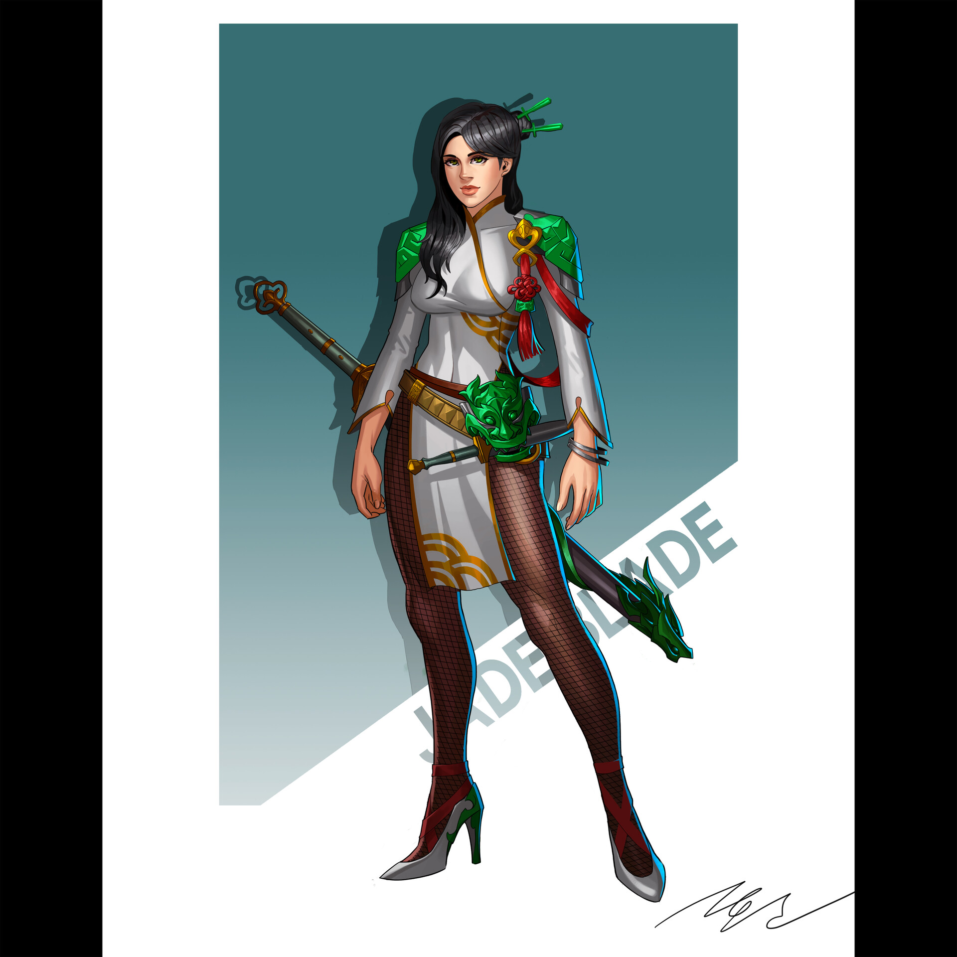 ArtStation - jade blade