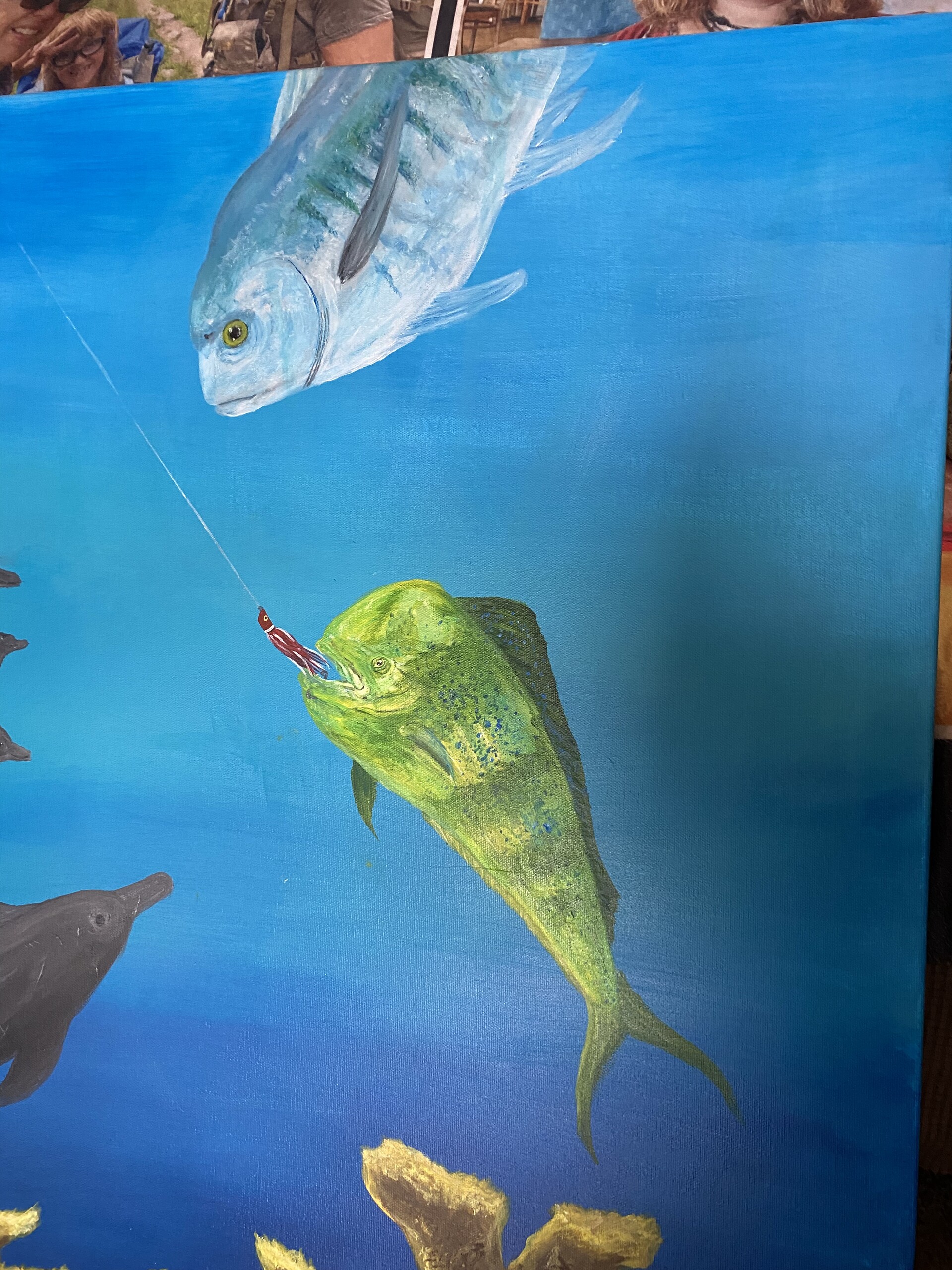 Cody Birk - Sea creature triptych