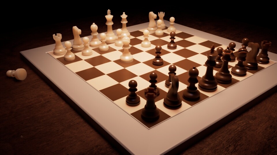 ArtStation - Chess_render