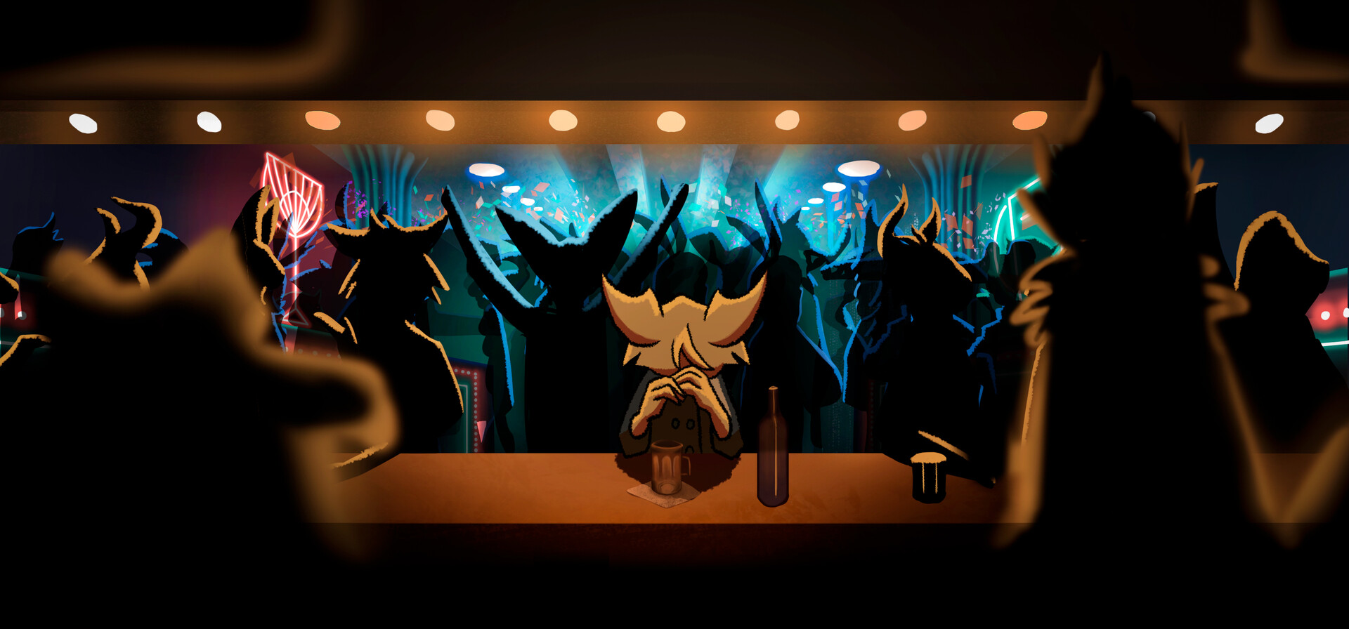 ArtStation - Sad Bar Concept