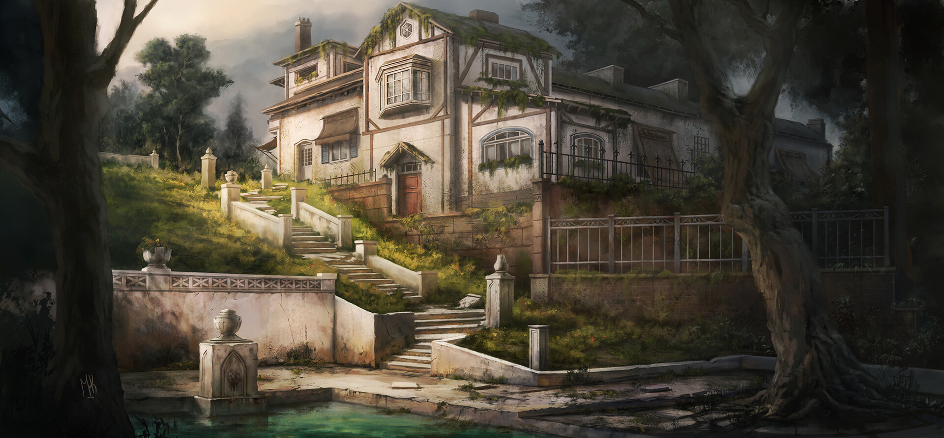 ArtStation - House on a Hill