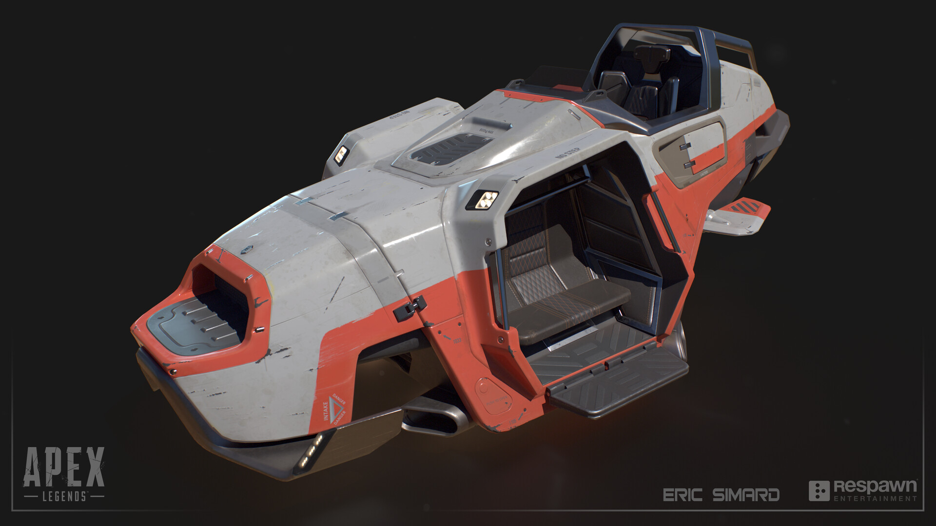 Eric Simard - Apex Legends - Trident Hovercraft