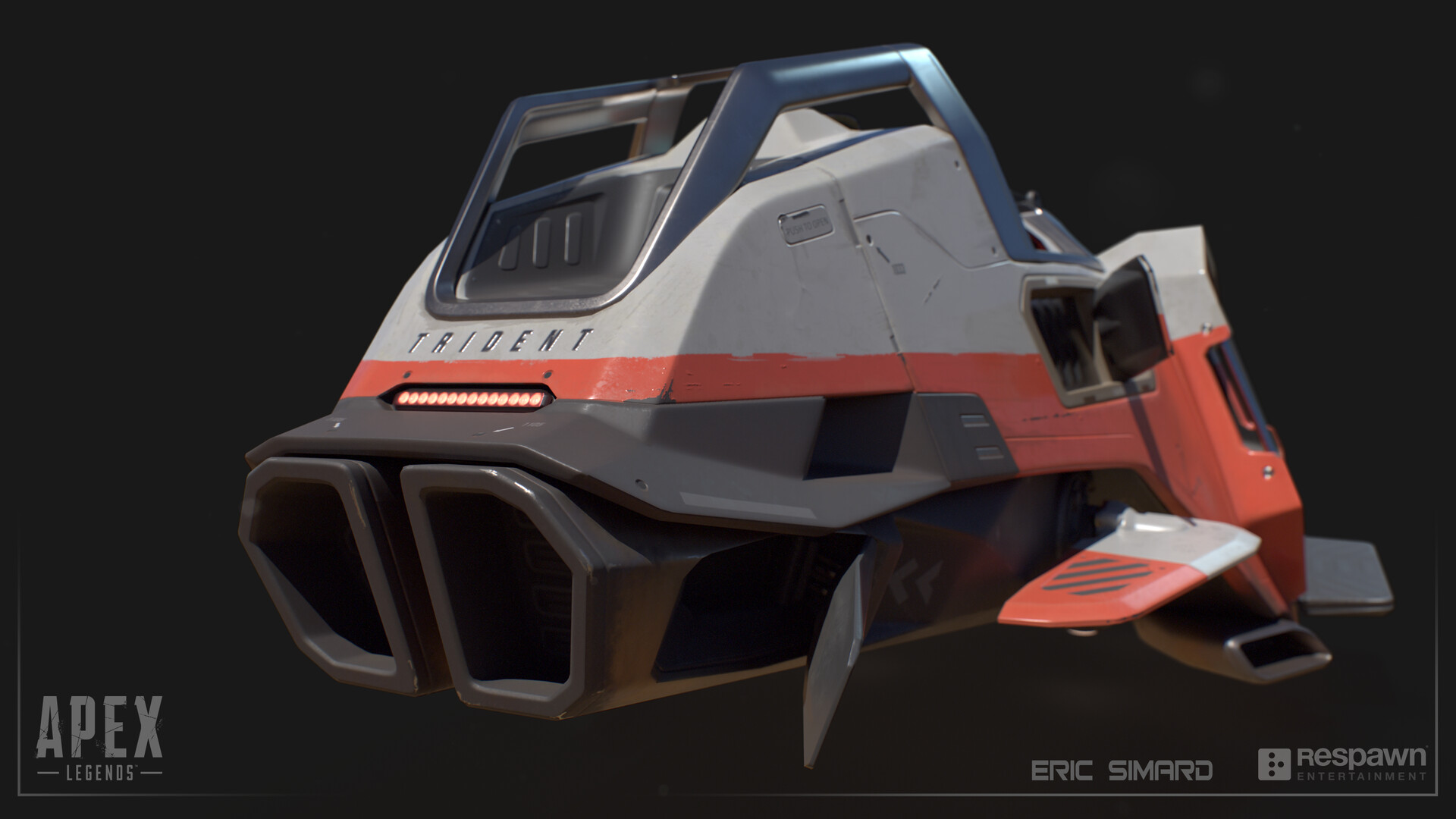 Eric Simard - Apex Legends - Trident Hovercraft
