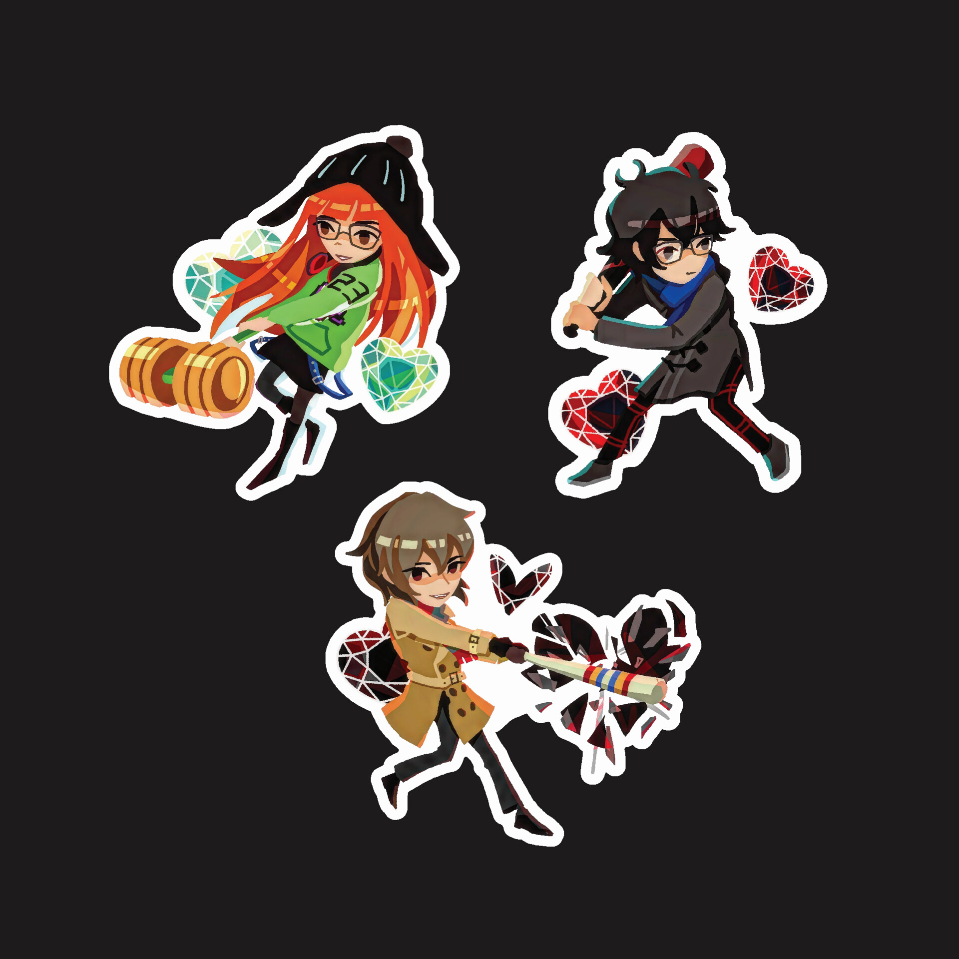 ArtStation - Persona 5 Royal Chibis