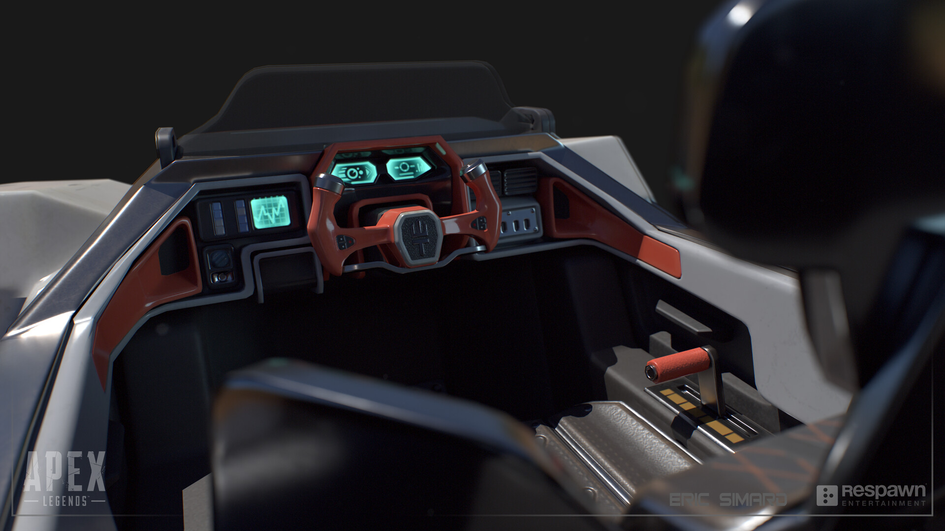 Eric Simard - Apex Legends - Trident Hovercraft