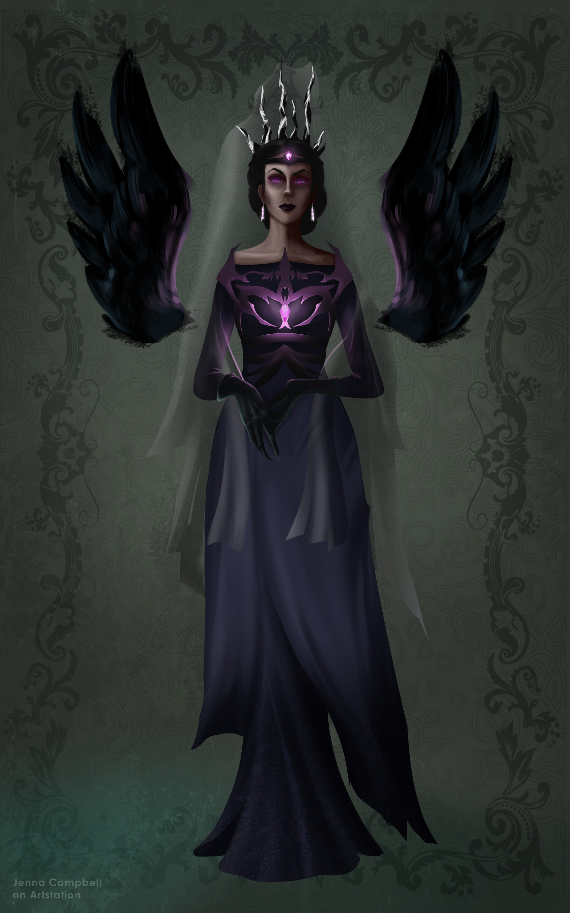 ArtStation - Queen Violetta - Character Concept