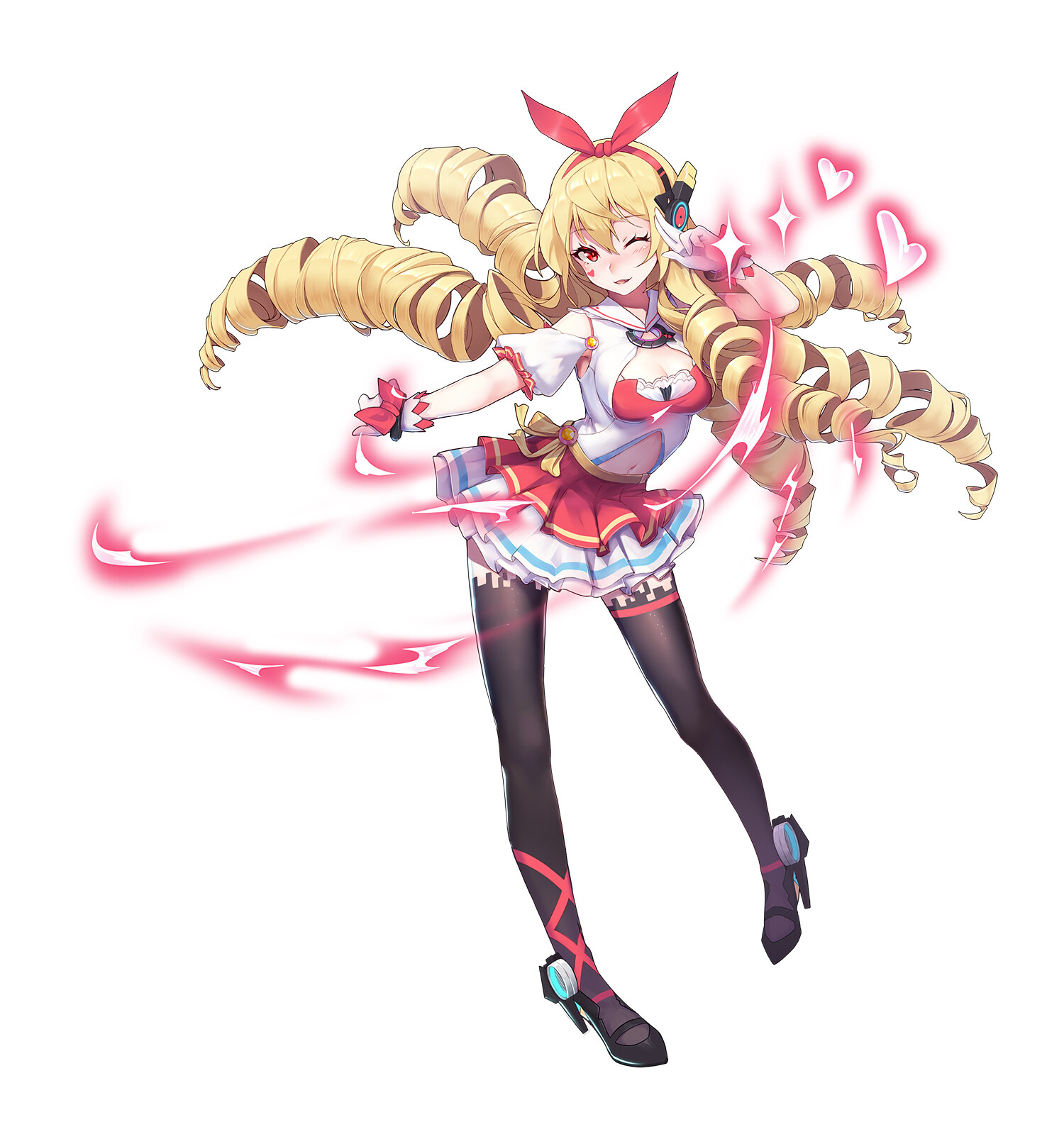 ArtStation - Anime beautiful girl standing painting