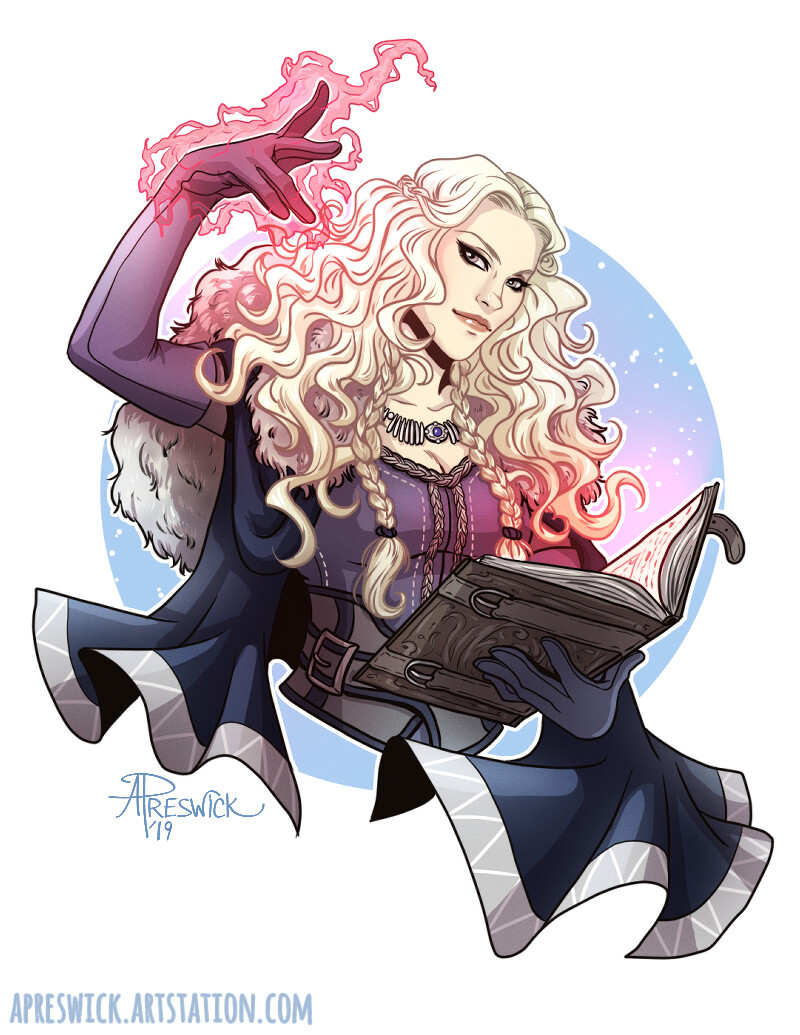 ArtStation - Kara D&D commission