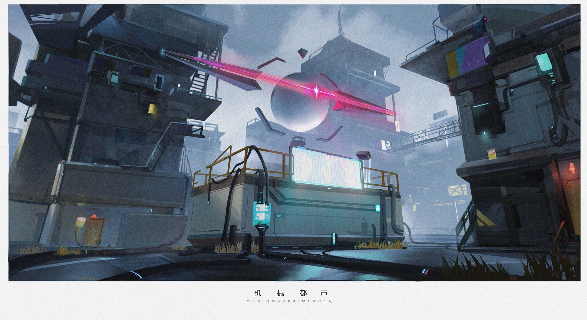 ArtStation - Mechanical City