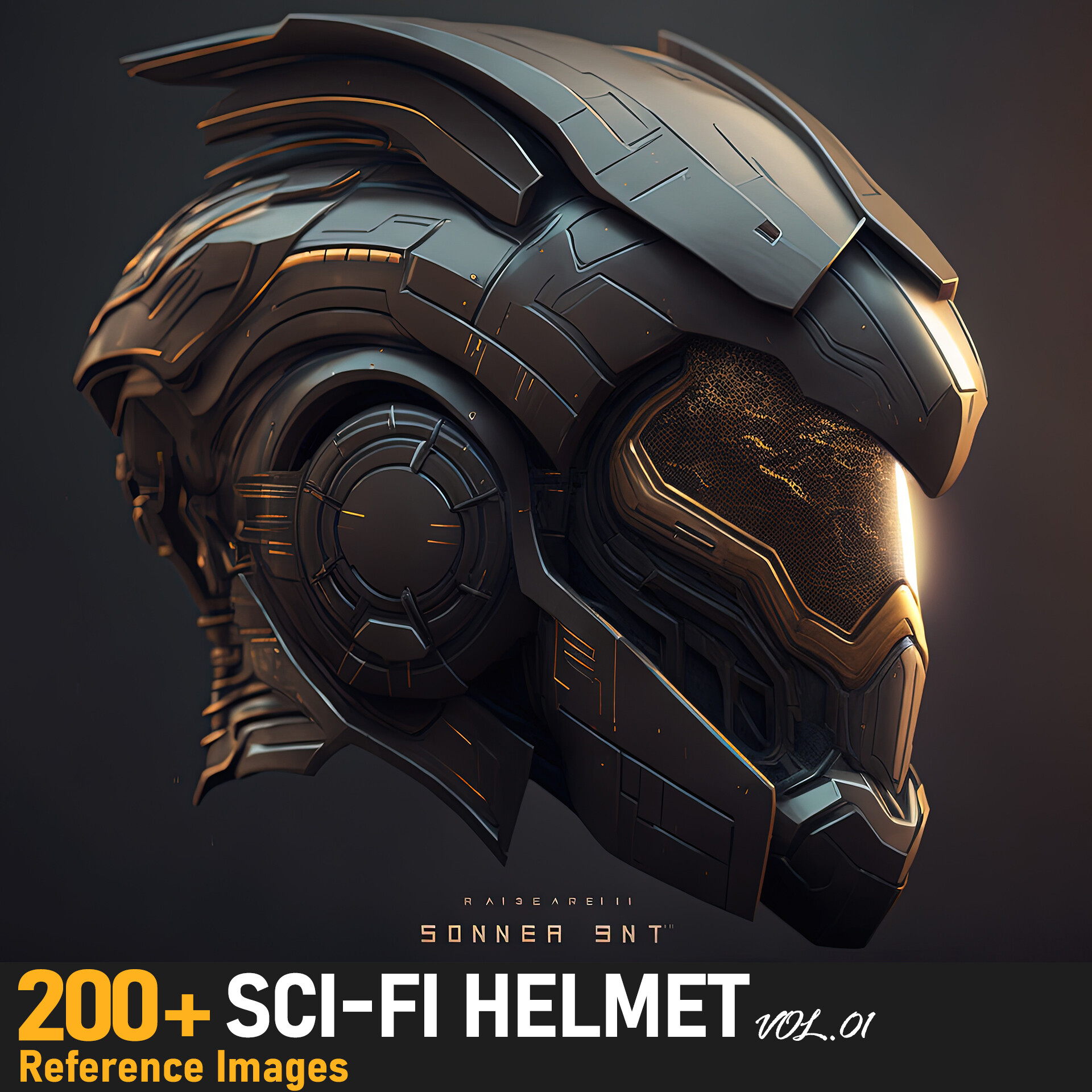ArtStation - Sci-fi Helmet_VOL.01