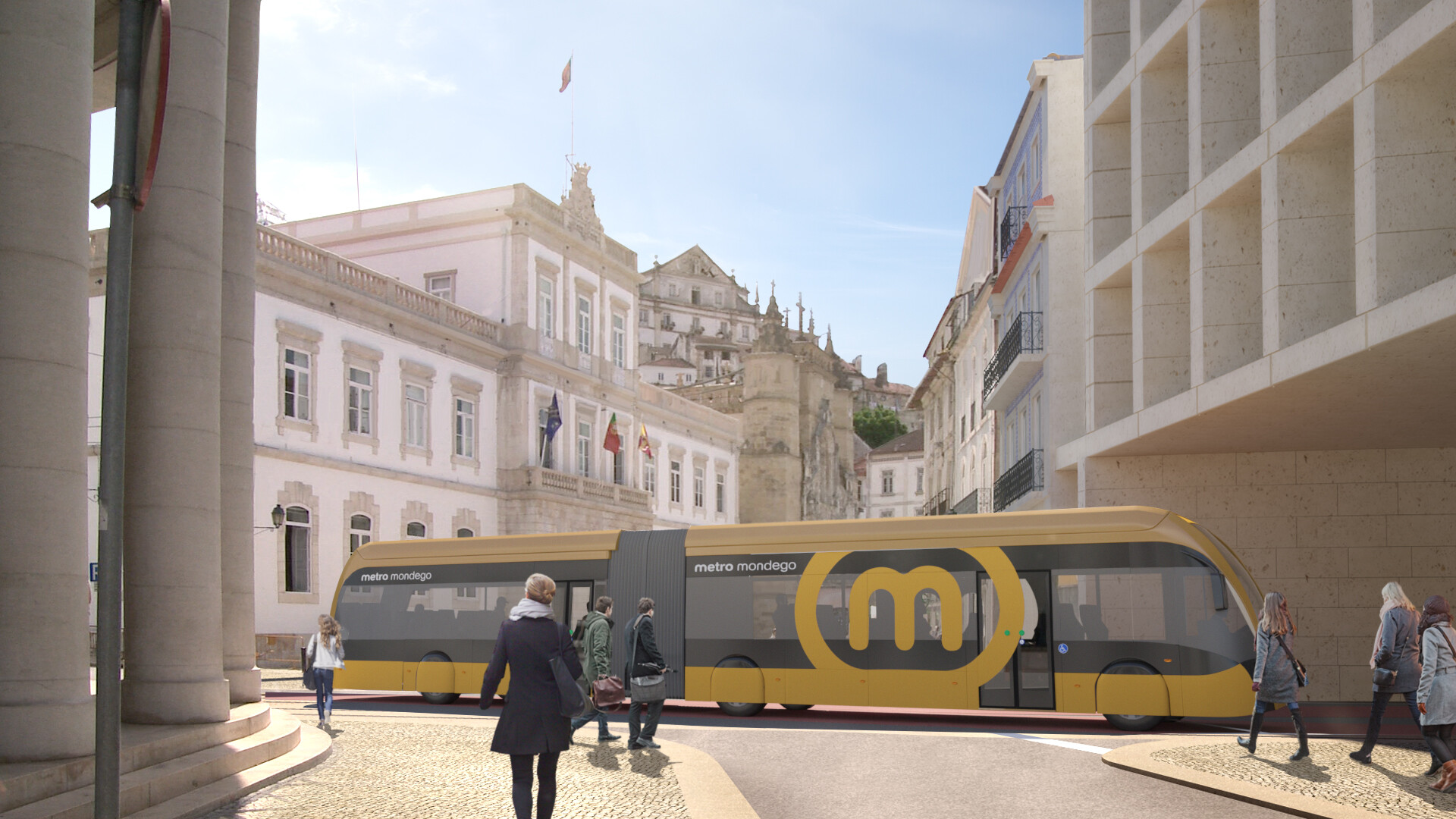 ArtStation - Metro-Bus Mondego