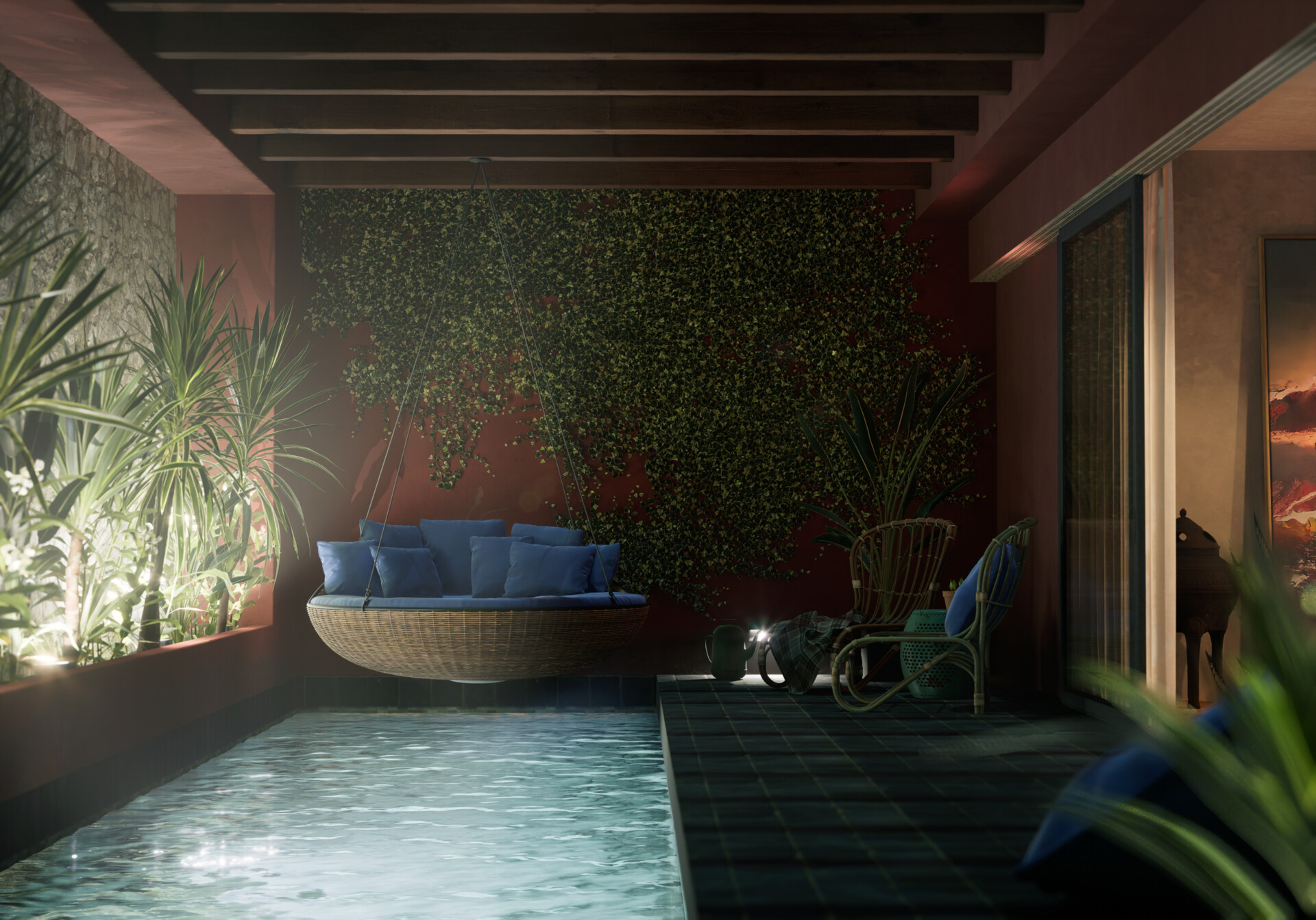 ArtStation - Pool House