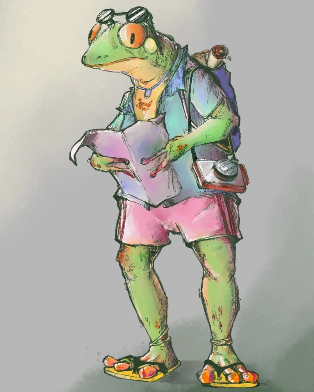 ArtStation - frog :)