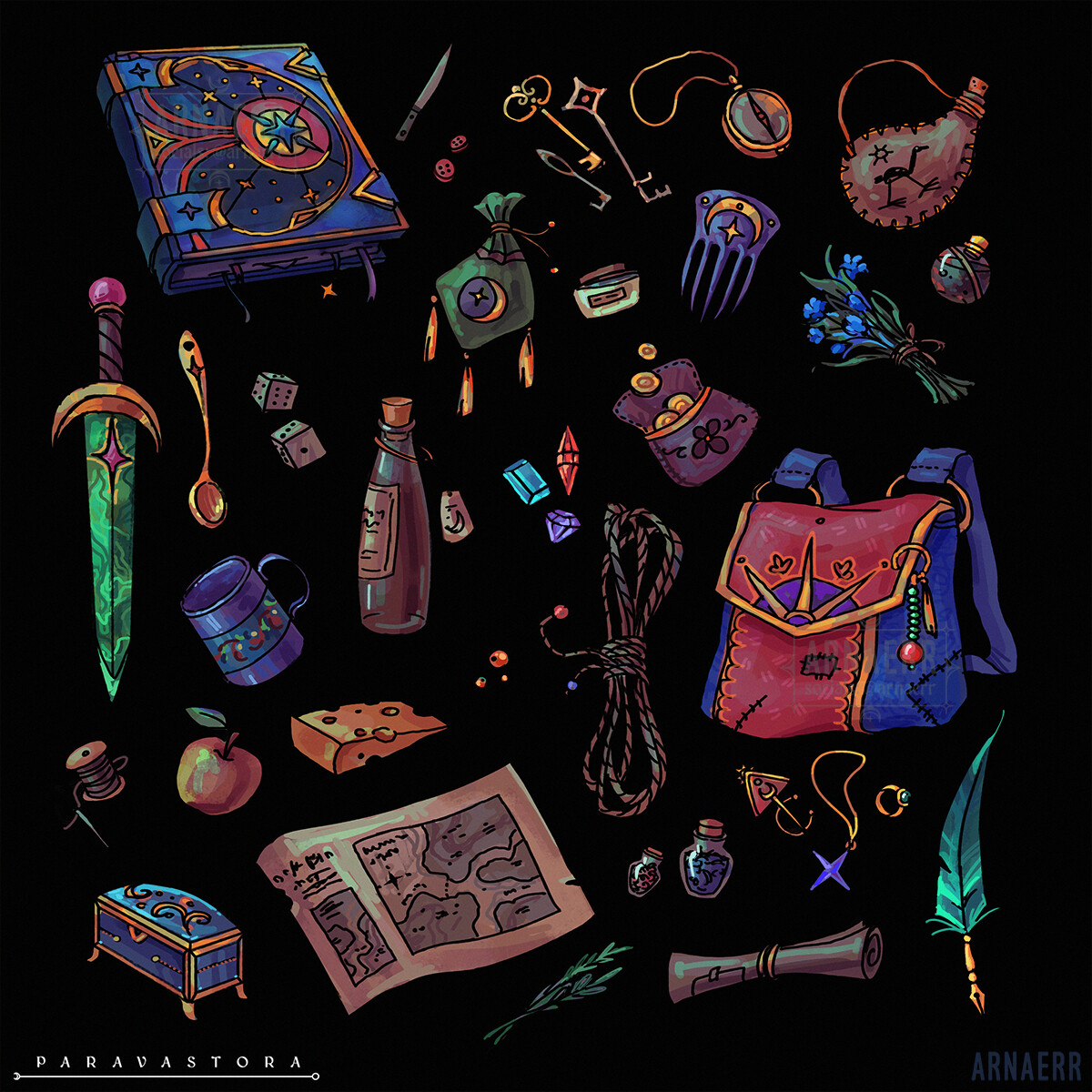 ArtStation - Saikal's inventory