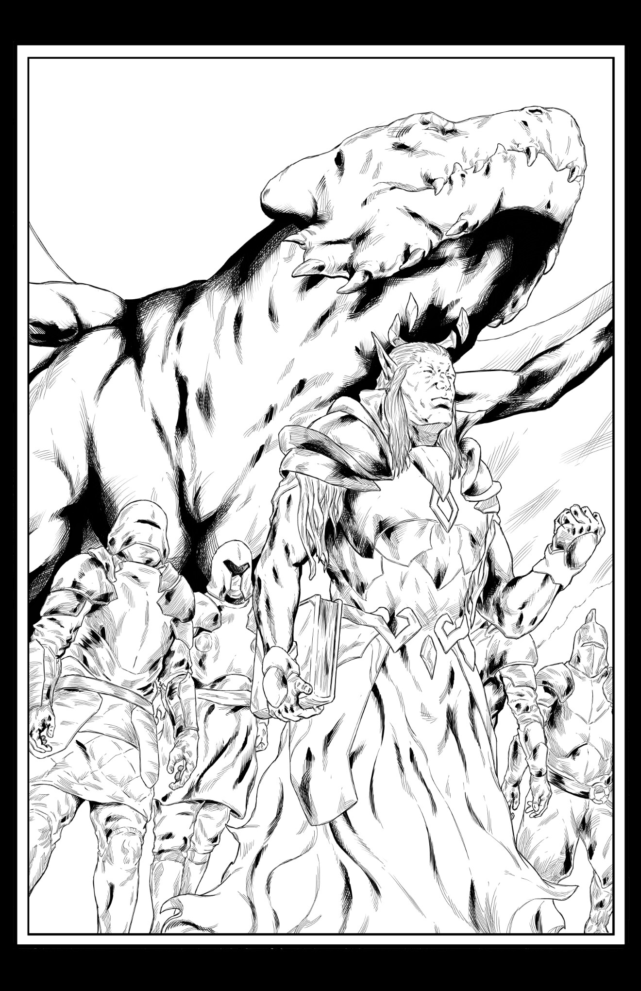 ArtStation - Vestri 5 comic book pages