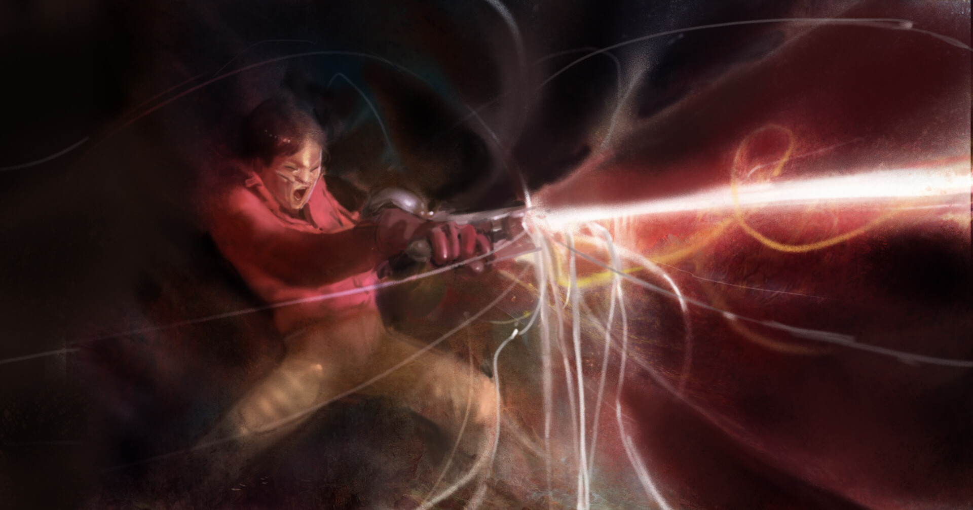 ArtStation - Laser beam