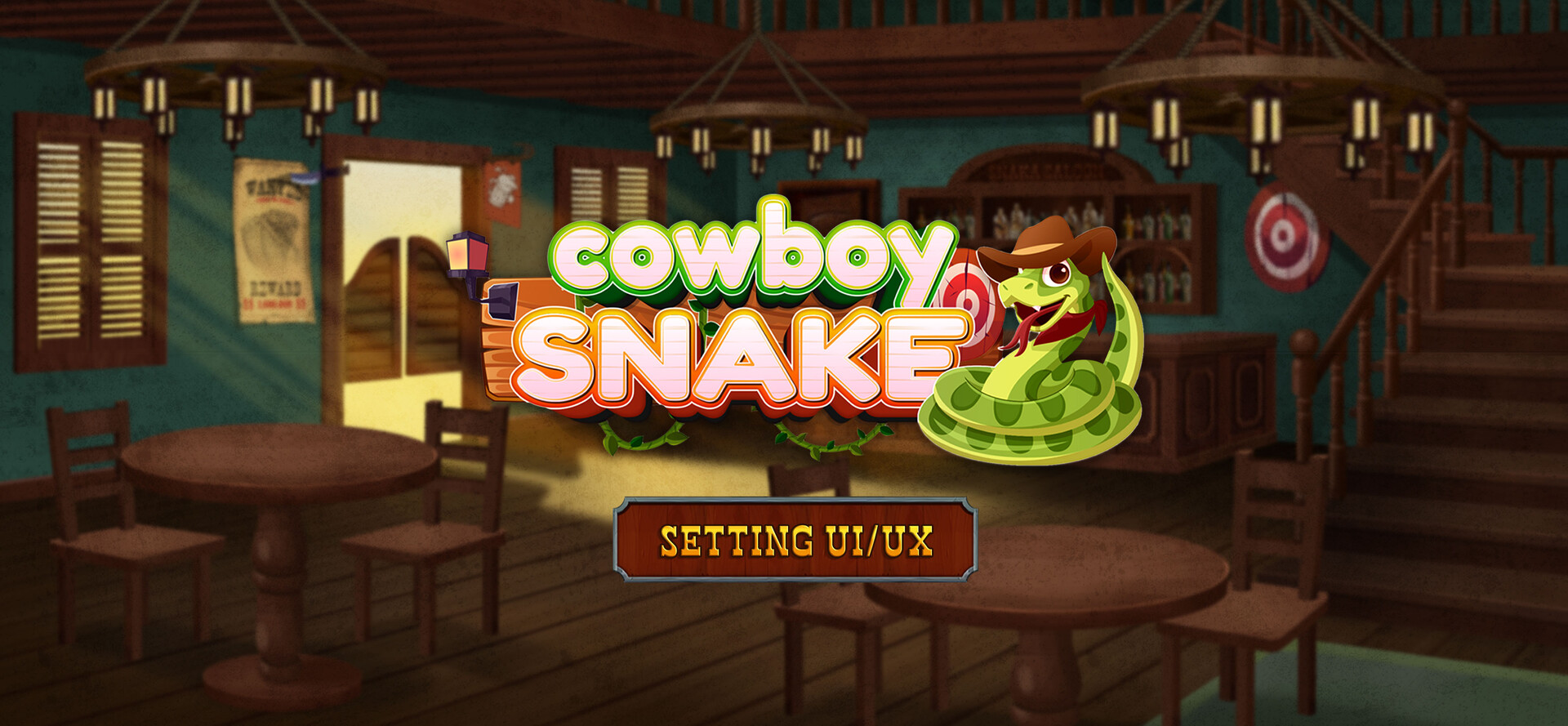 ArtStation - Cowboy Snake_ Setting UI/UX