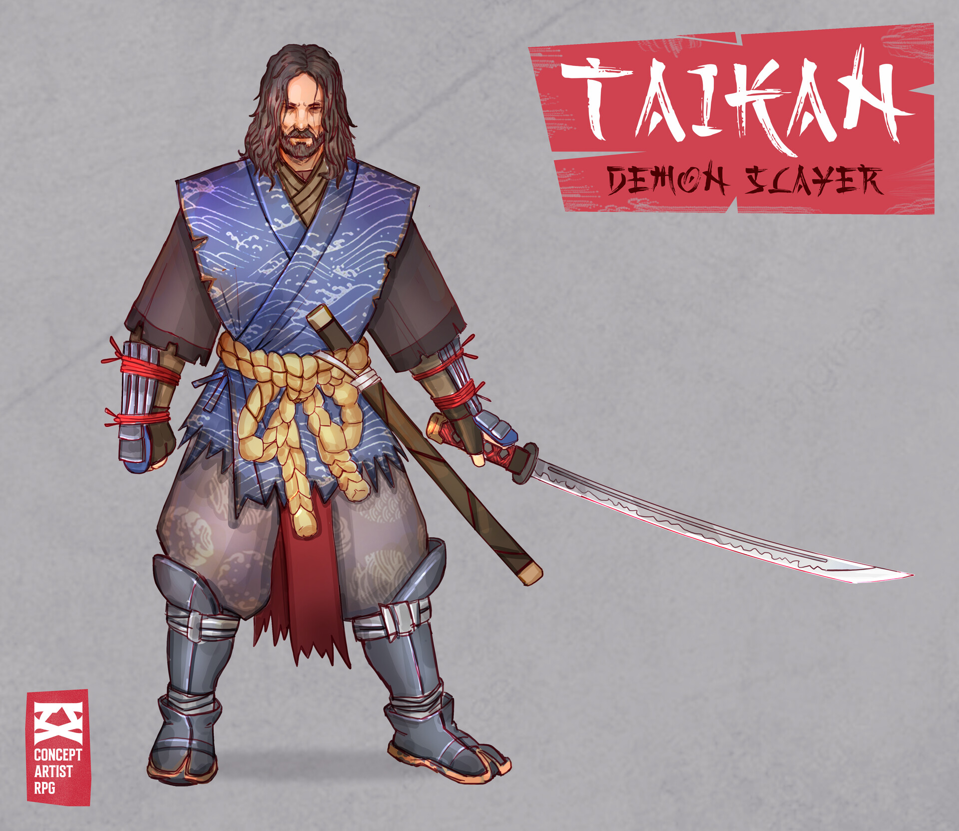 ArtStation - Taikan the Demon Slayer. Concept Artist RPG 9