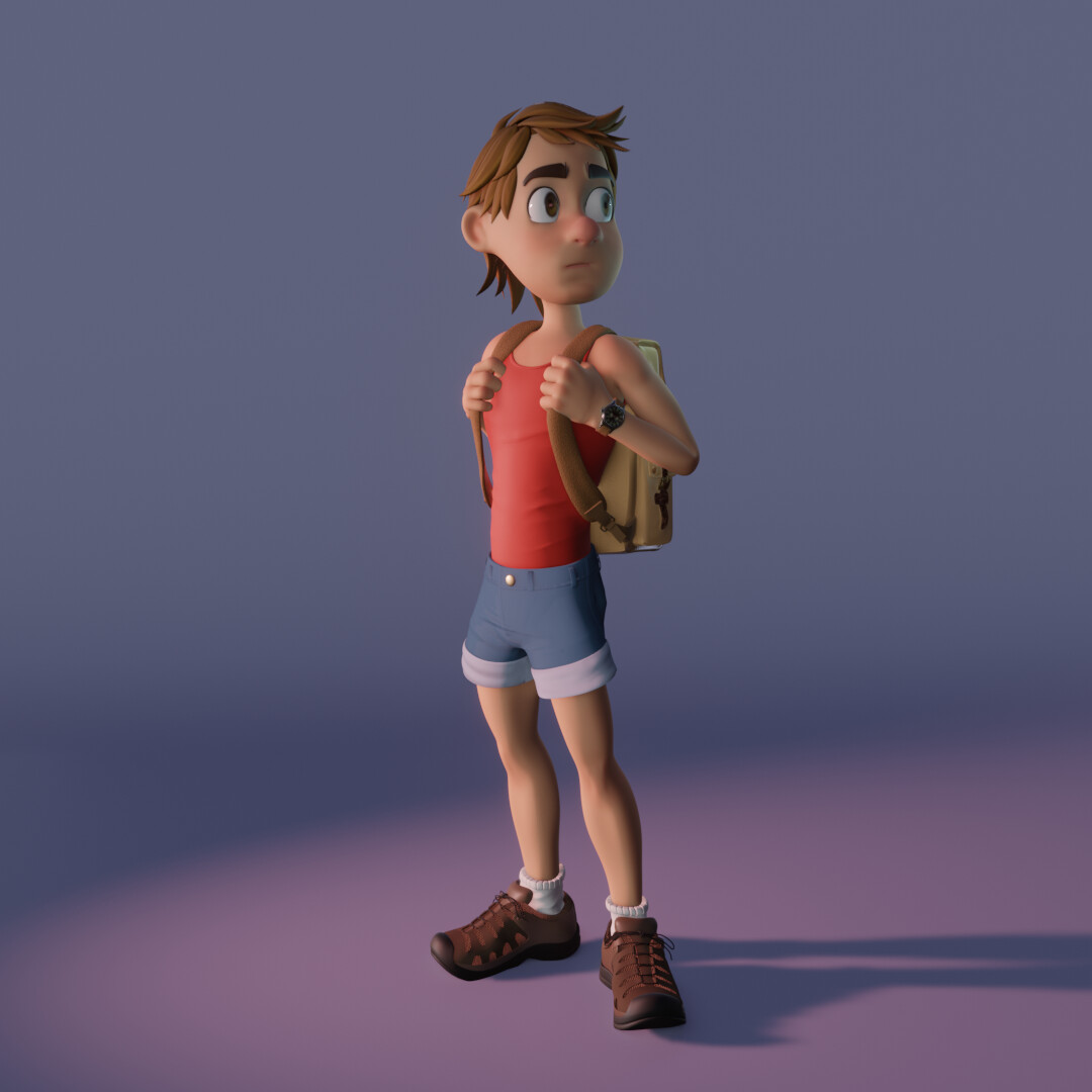 ArtStation - The Hiker