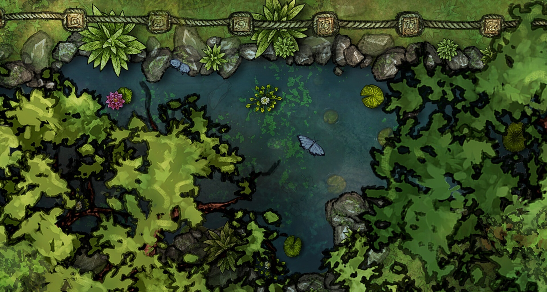 Detailed Dungeons - Butterskull Ranch (Garden) (Day)