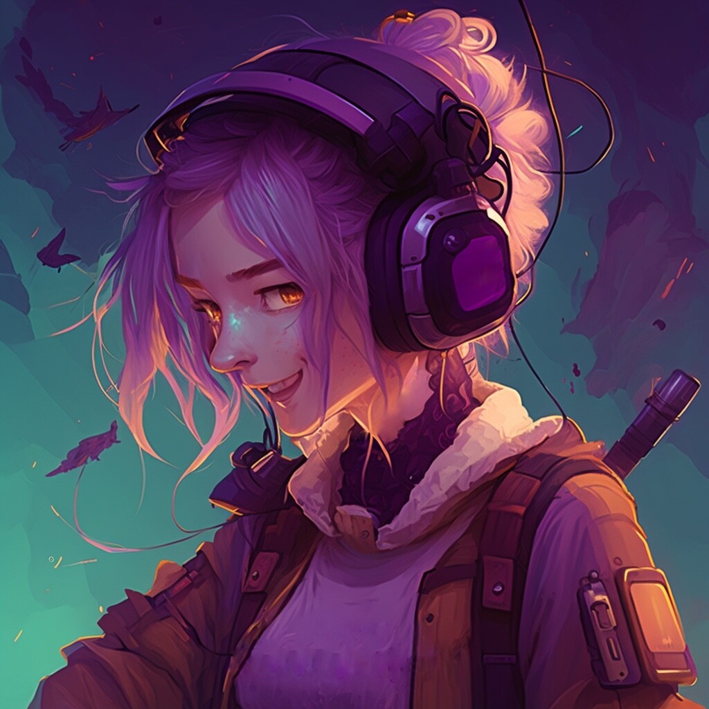 ArtStation - LO-FI Style Streamer Artwork
