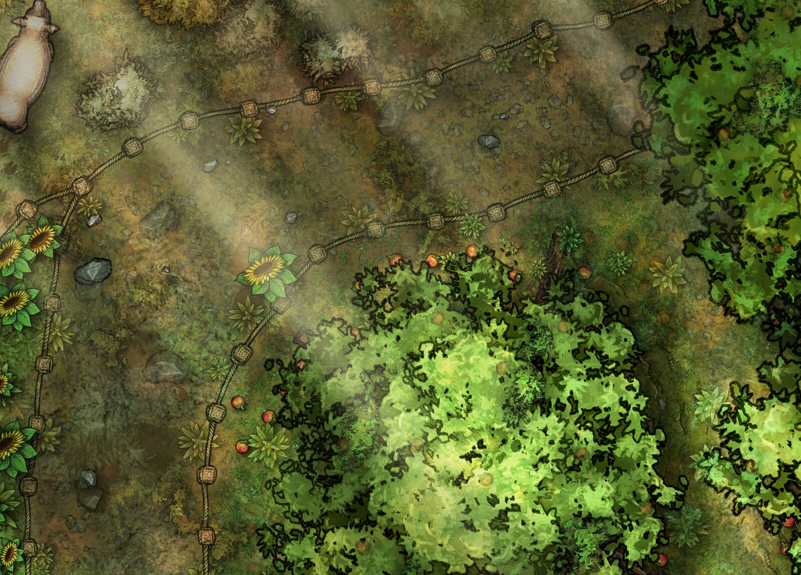 Detailed Dungeons - Butterskull Ranch (Orchard) (Day)