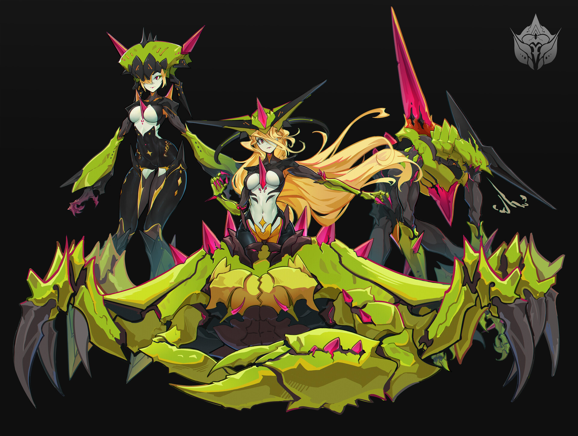 ArtStation - Sirens 塞壬（绿）