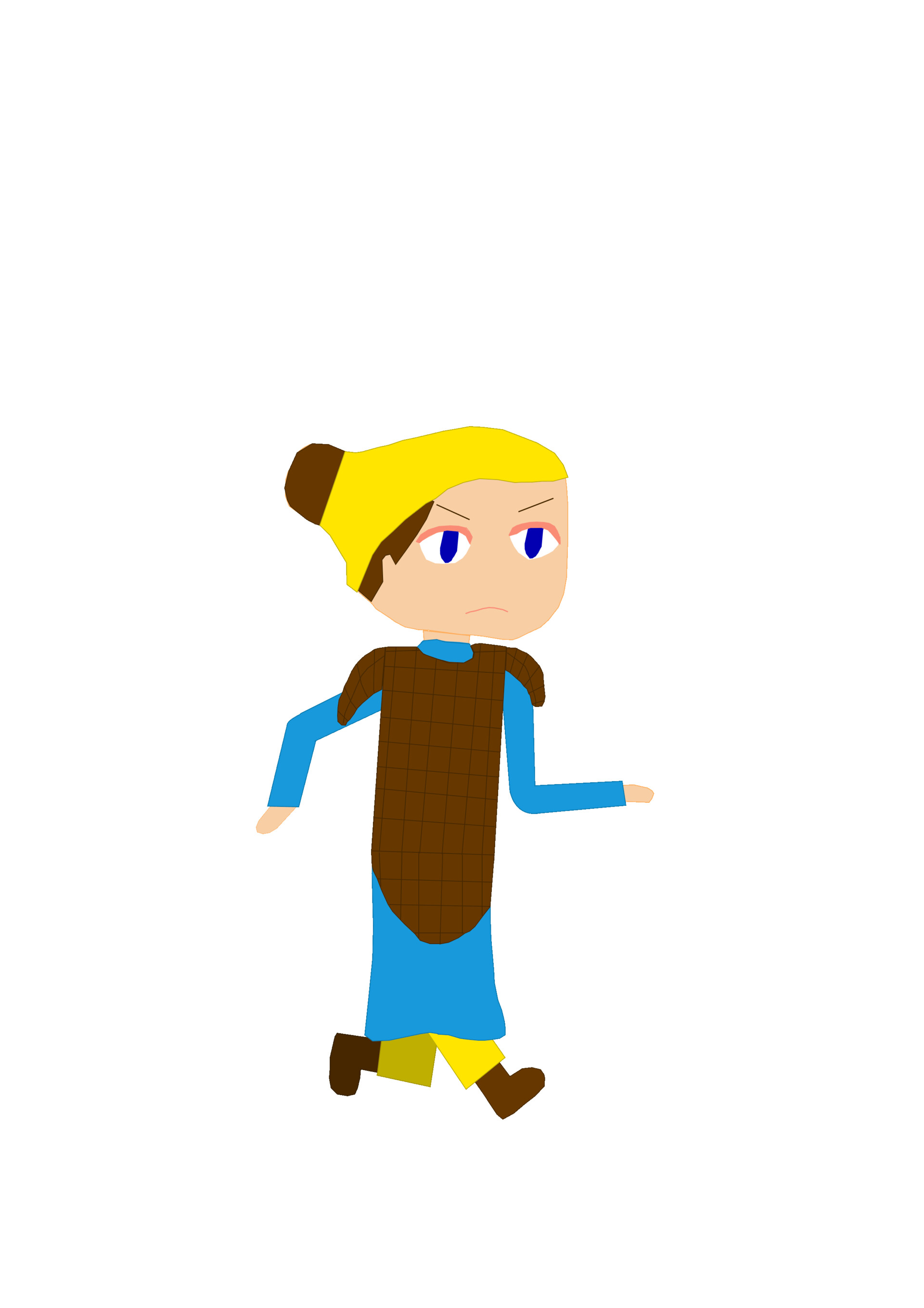 ArtStation - Qin Dynasty - Main Character - Run Animation