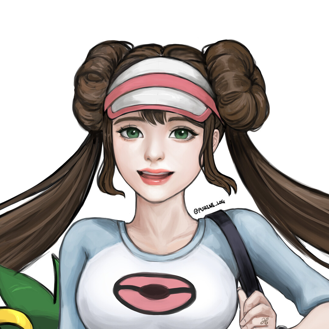 Artstation Pokémon Rosa Fanart