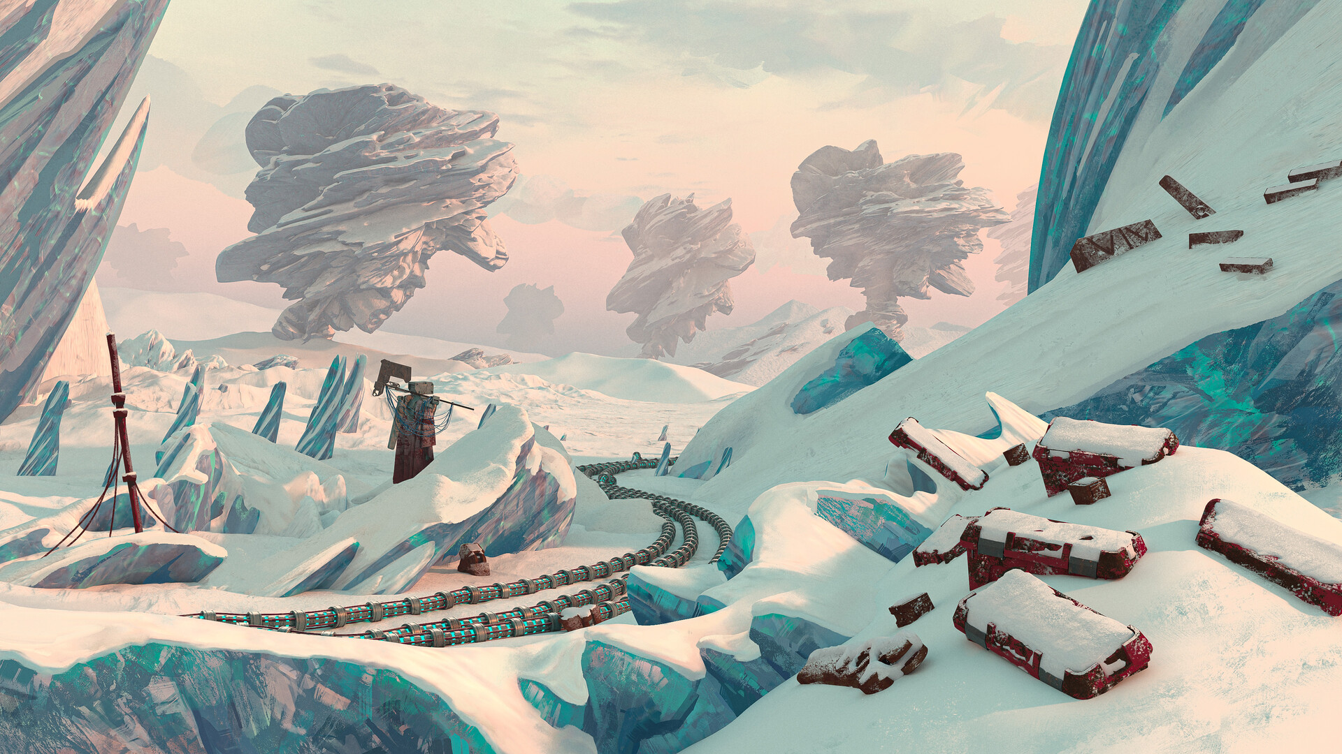 ArtStation - Icescapes