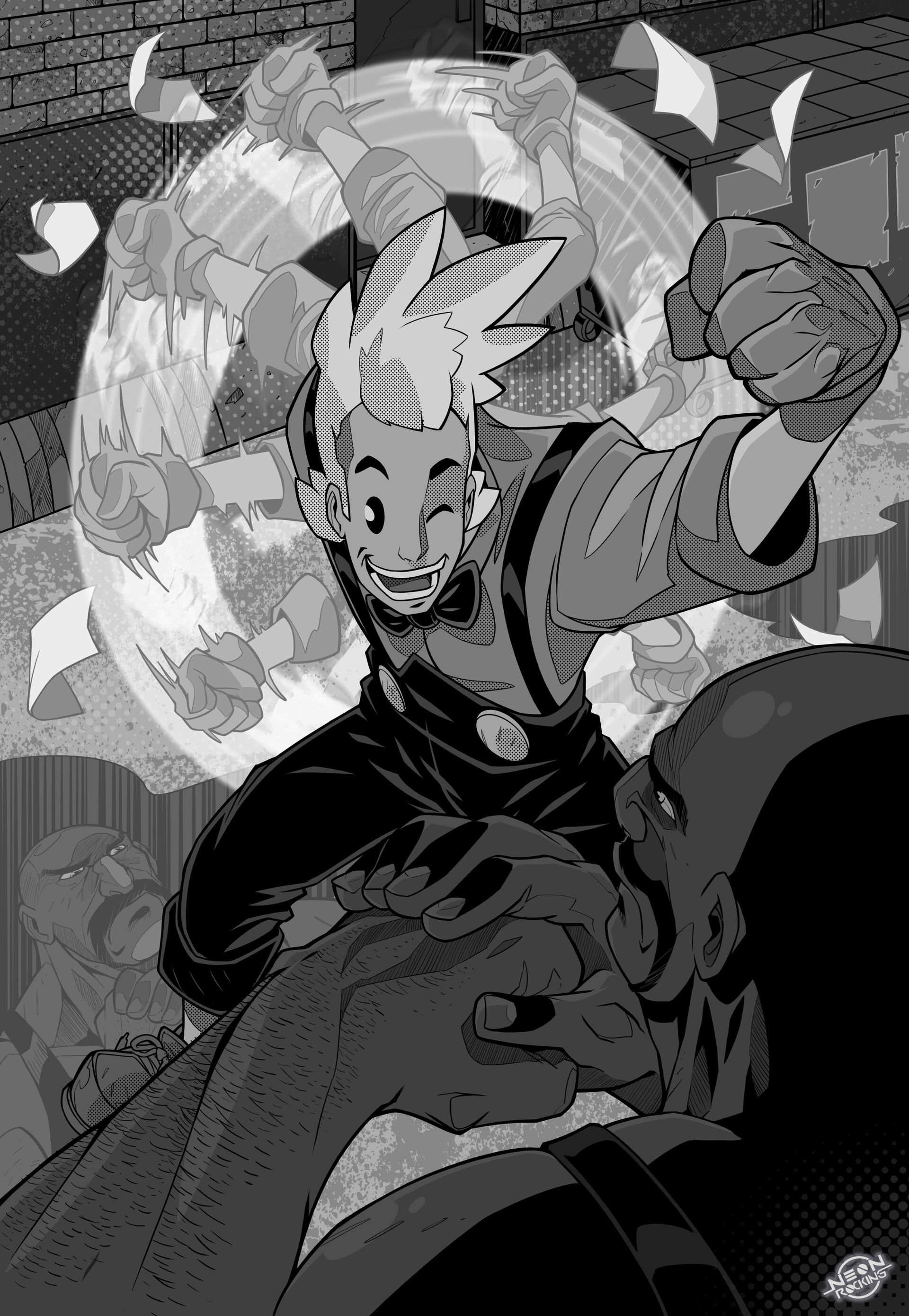 David Velasquez - Toonman - Commission