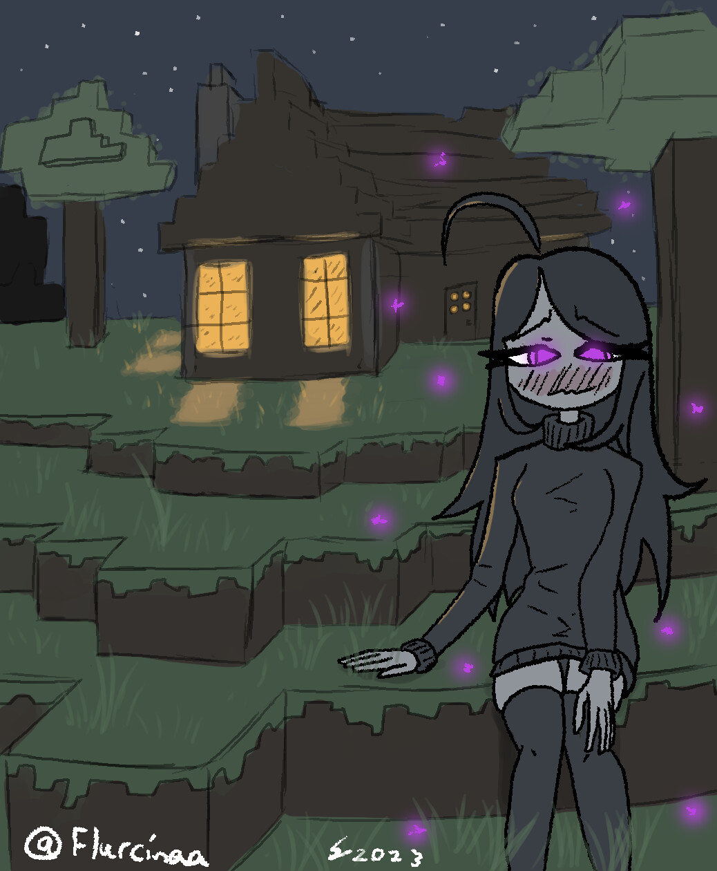 ArtStation - Endergirl art