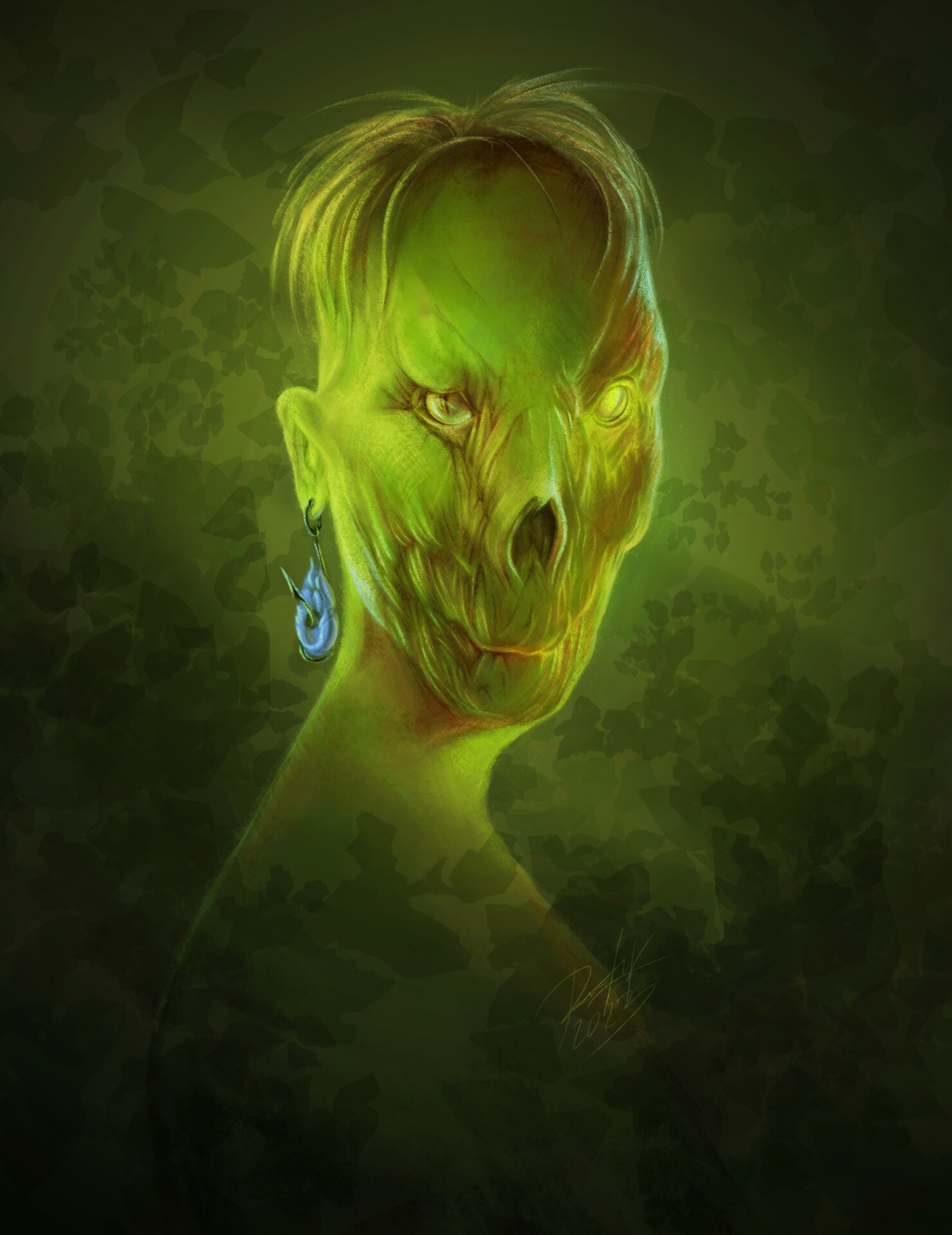 ArtStation - Beautiful Zombie Woman