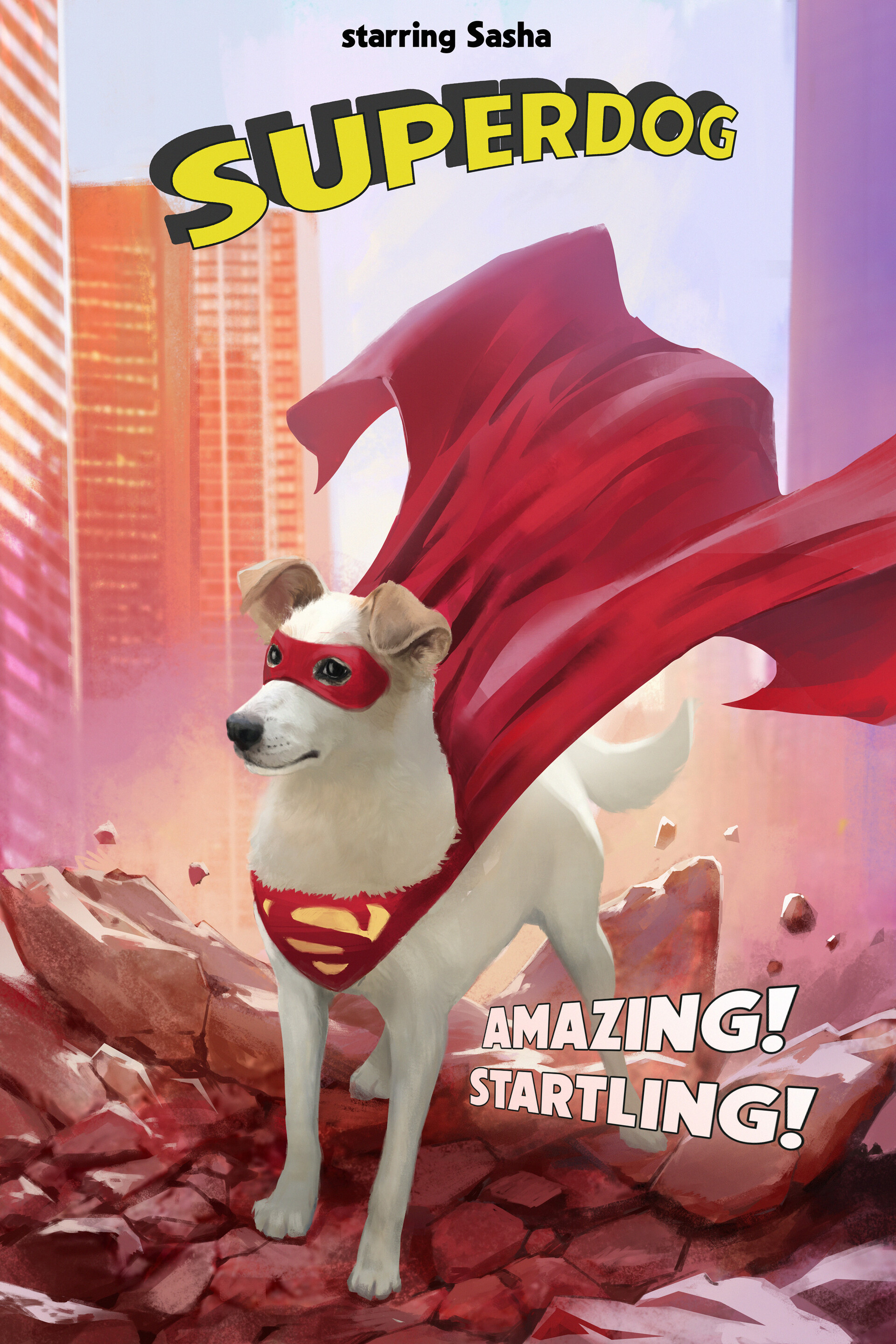 ArtStation - Fake poster for a very real dog