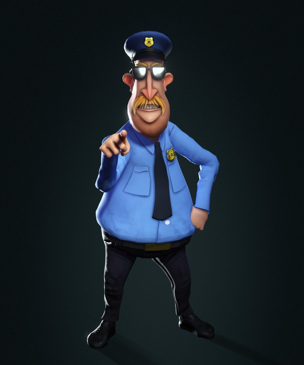 Peter Alexander - Police Officer for Character Creator