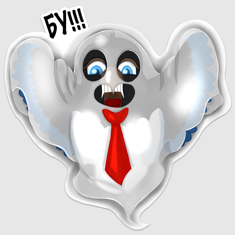 Daria Solovyeva - Magpie's Tales. Sticker Pack. Illustration