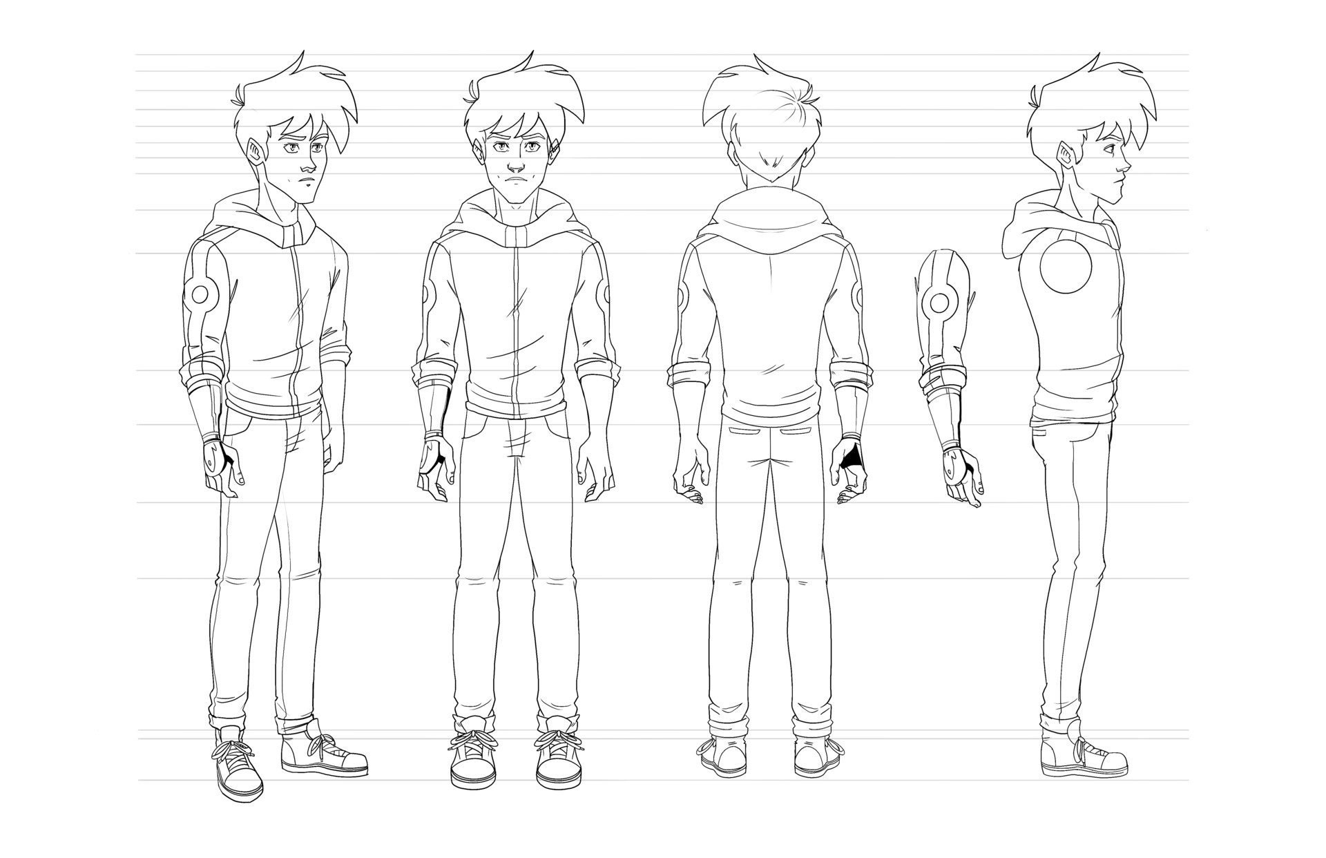 Ryan Catallo - Sync Comic: Layout Designs & Process