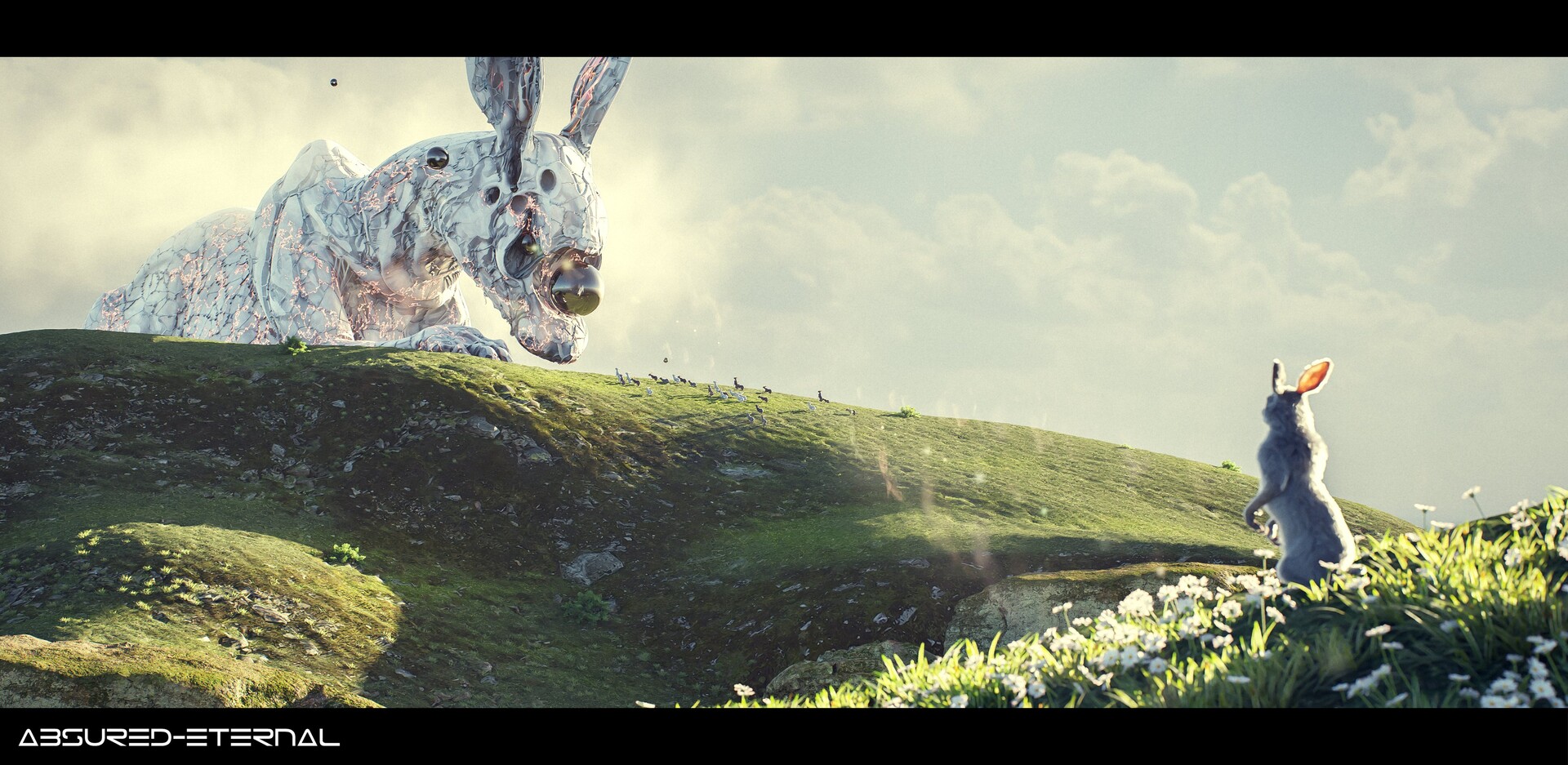 ArtStation - Rabbit guardian