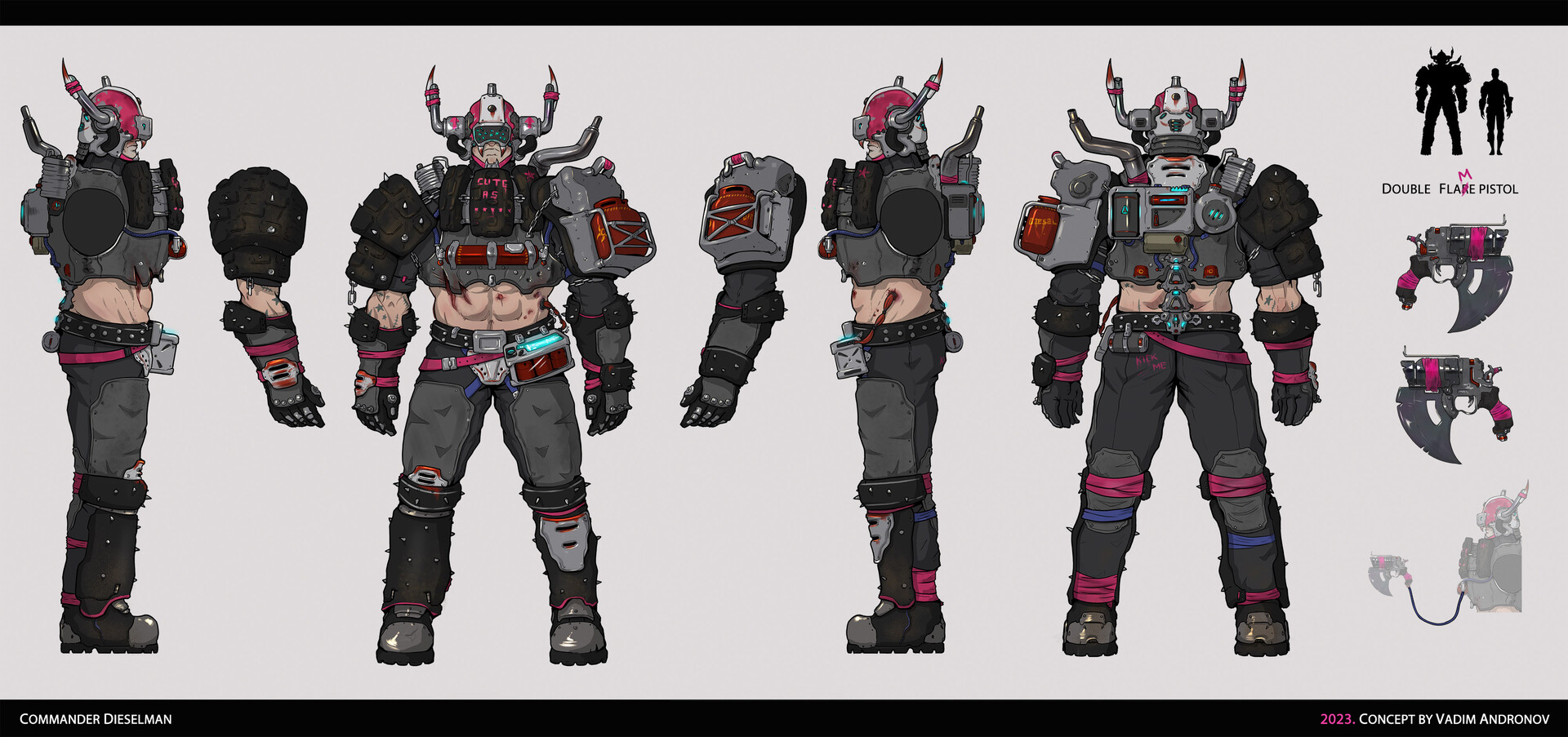 ArtStation - Commander Dieselman